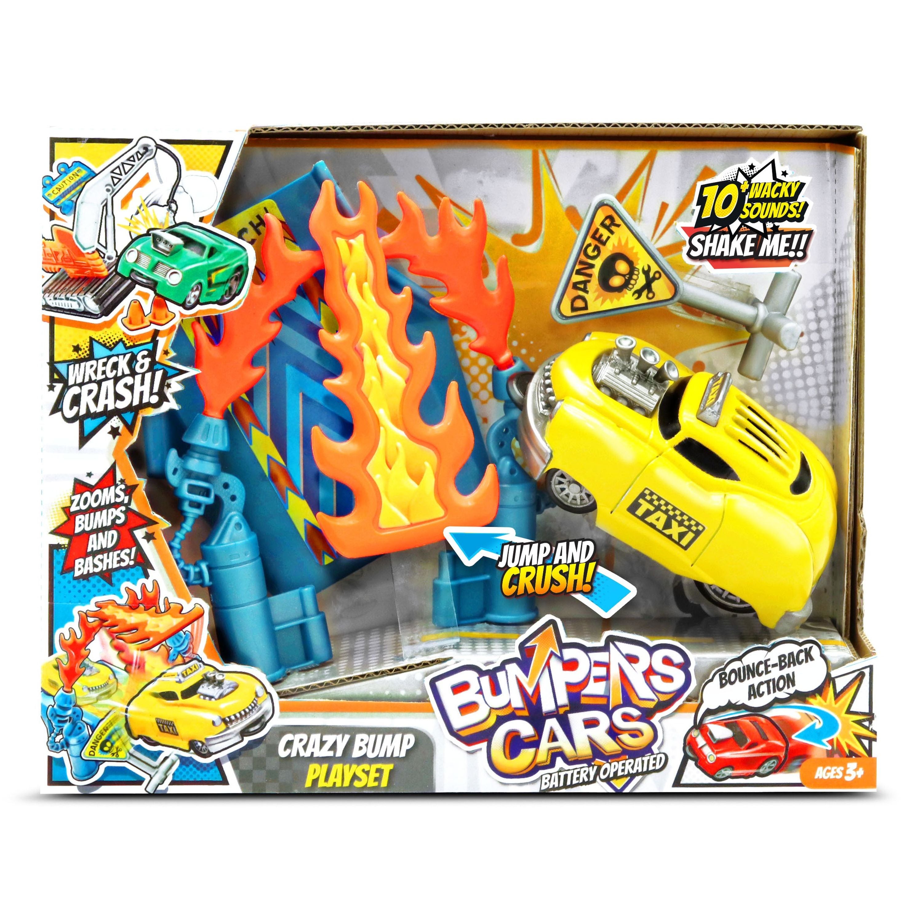 Bumpers Cars Crazy Bump Playset Assorted Styles – Toyworld Australia