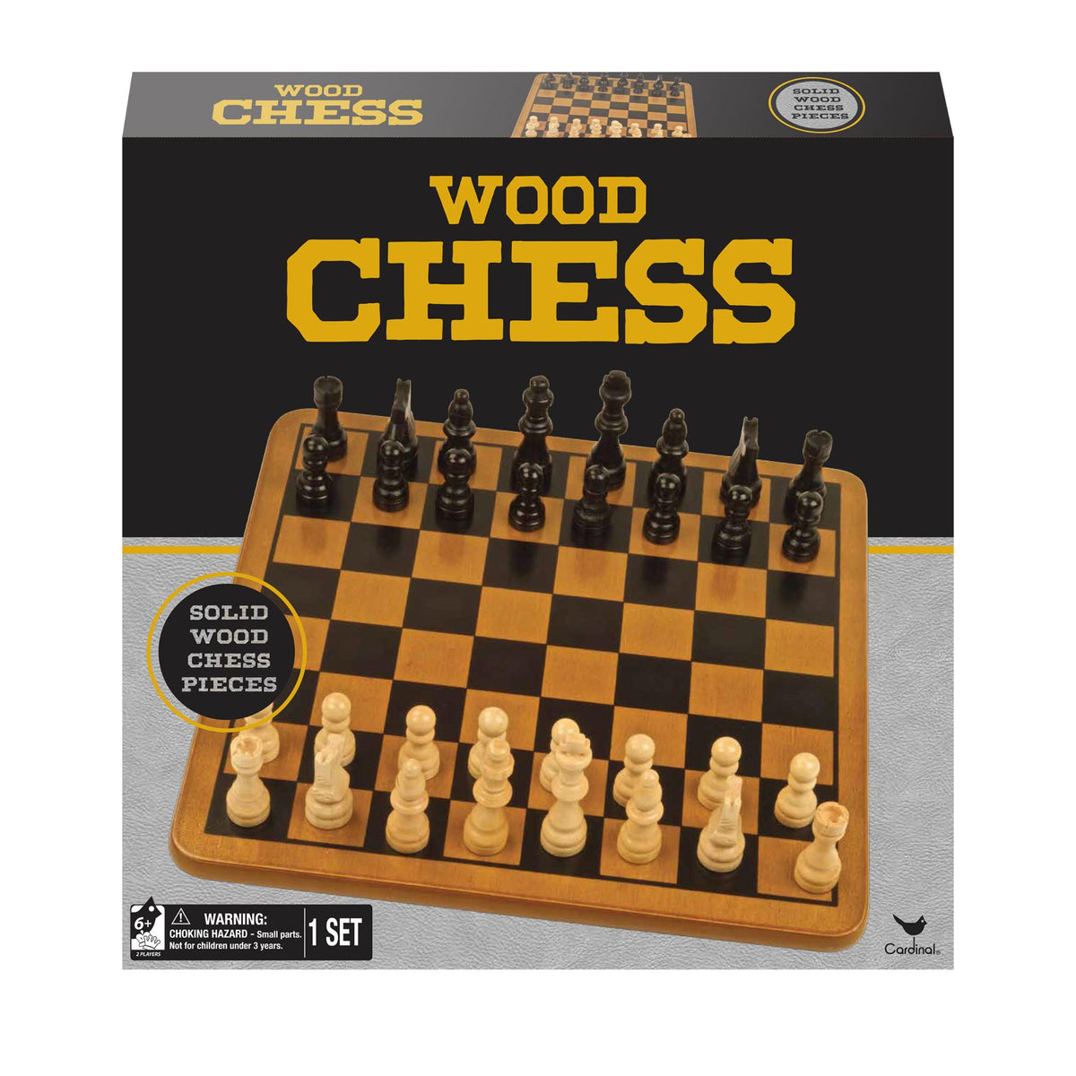 Cardinal Games Wooden Chess Set – Toyworld Australia