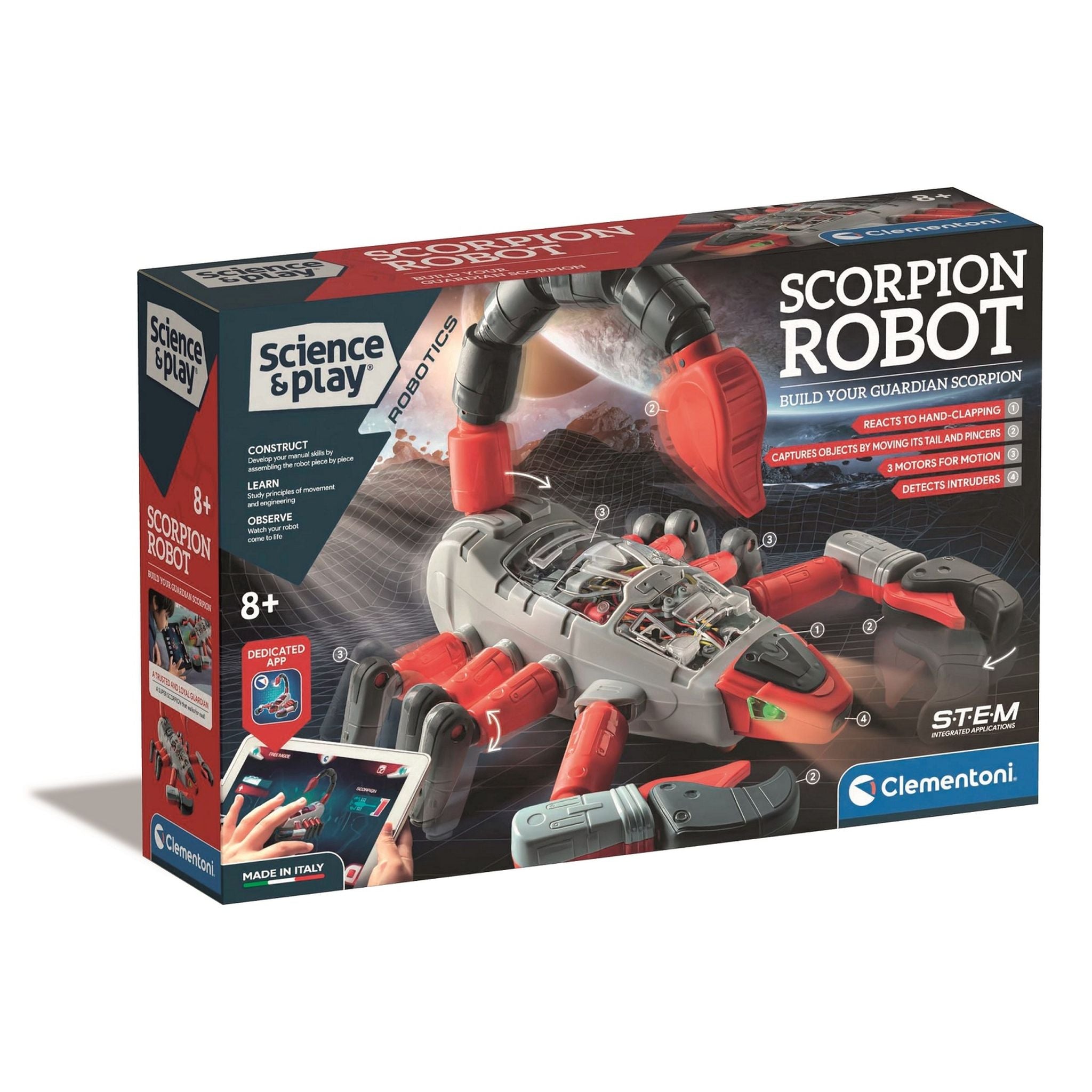 Clementoni Science & Play Scorpion Robot – Toyworld Australia