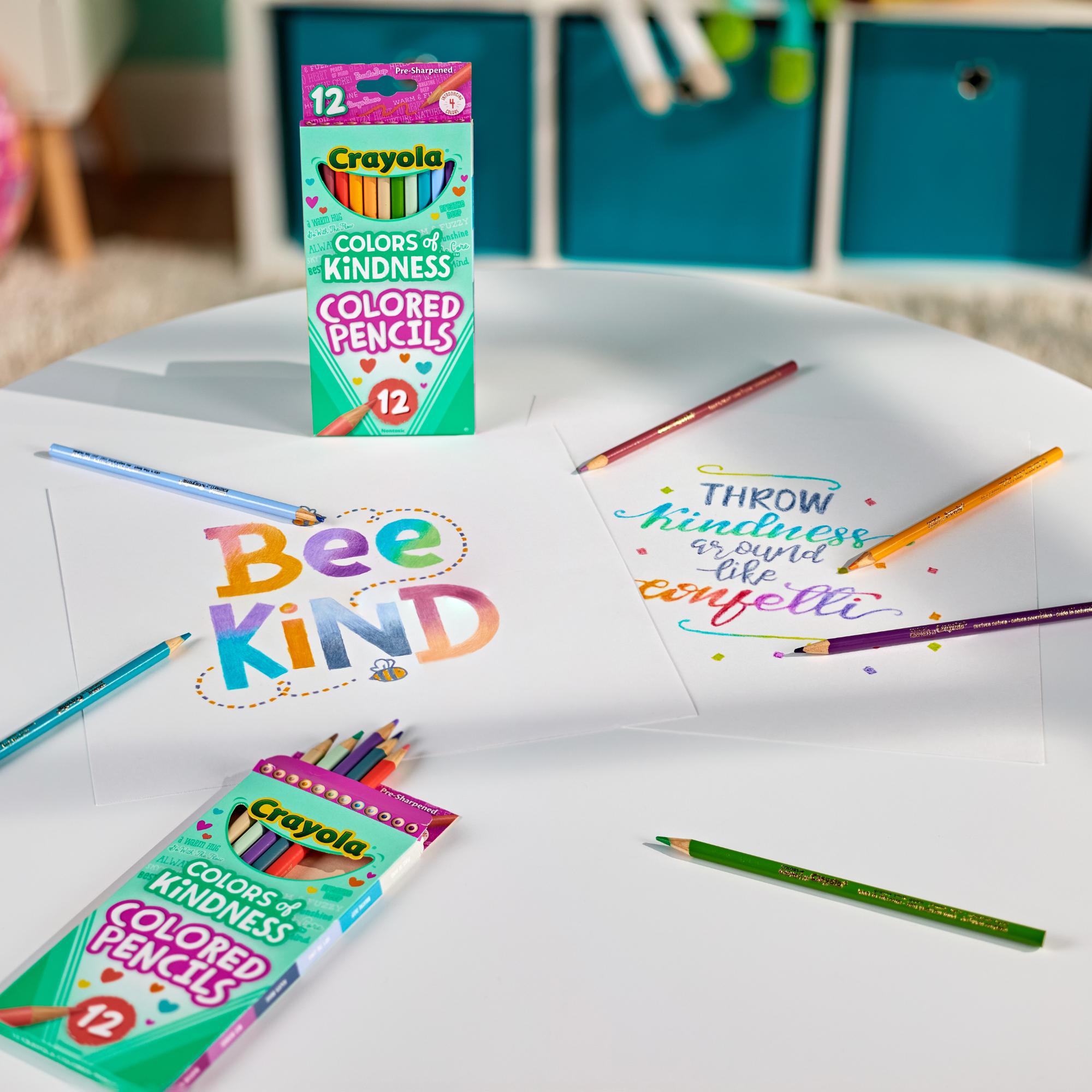 Crayola Colours Of Kindness Coloured Pencils 12 Pack – Toyworld Australia
