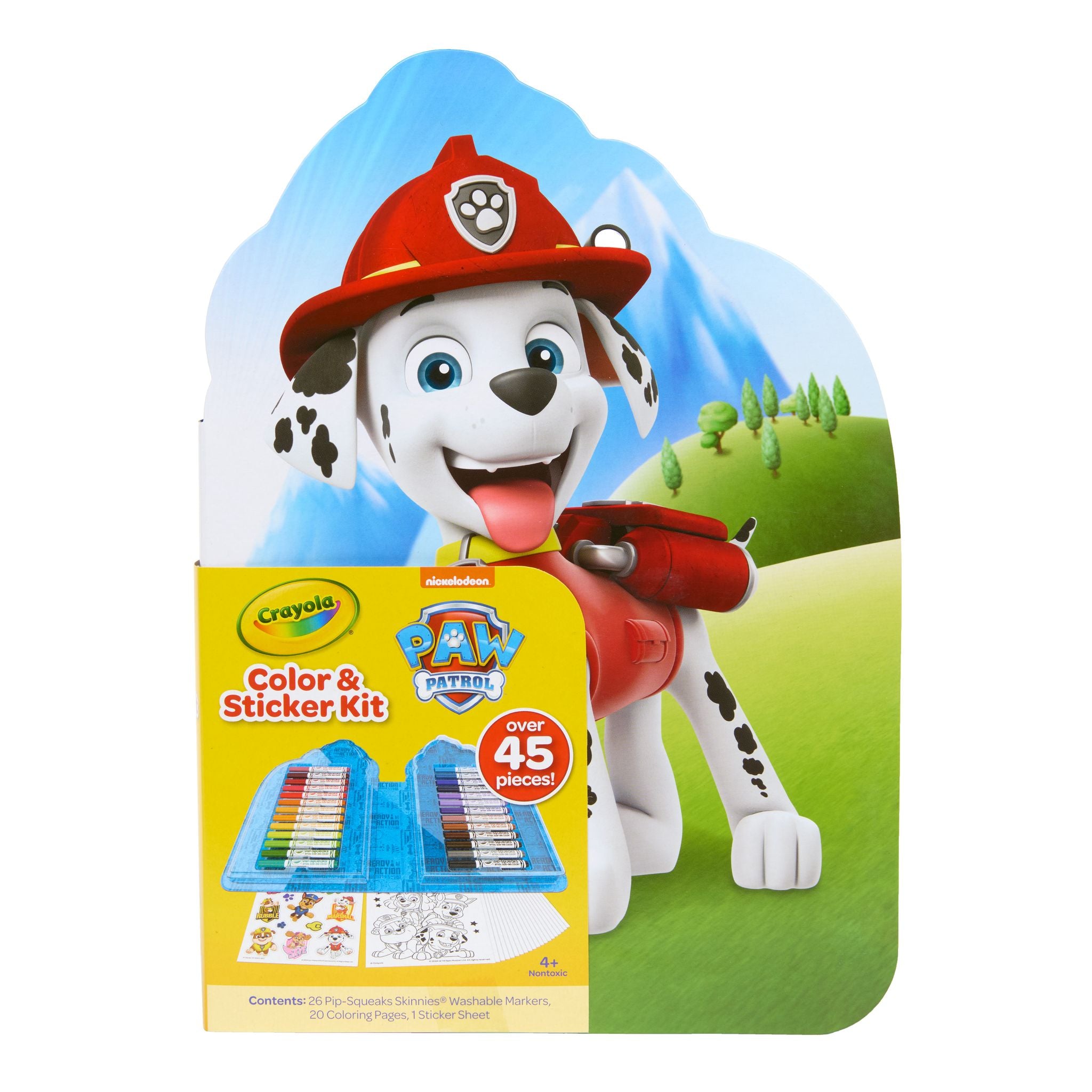 Crayola PAW Patrol Colour & Sticker Activity Set – Toyworld Australia