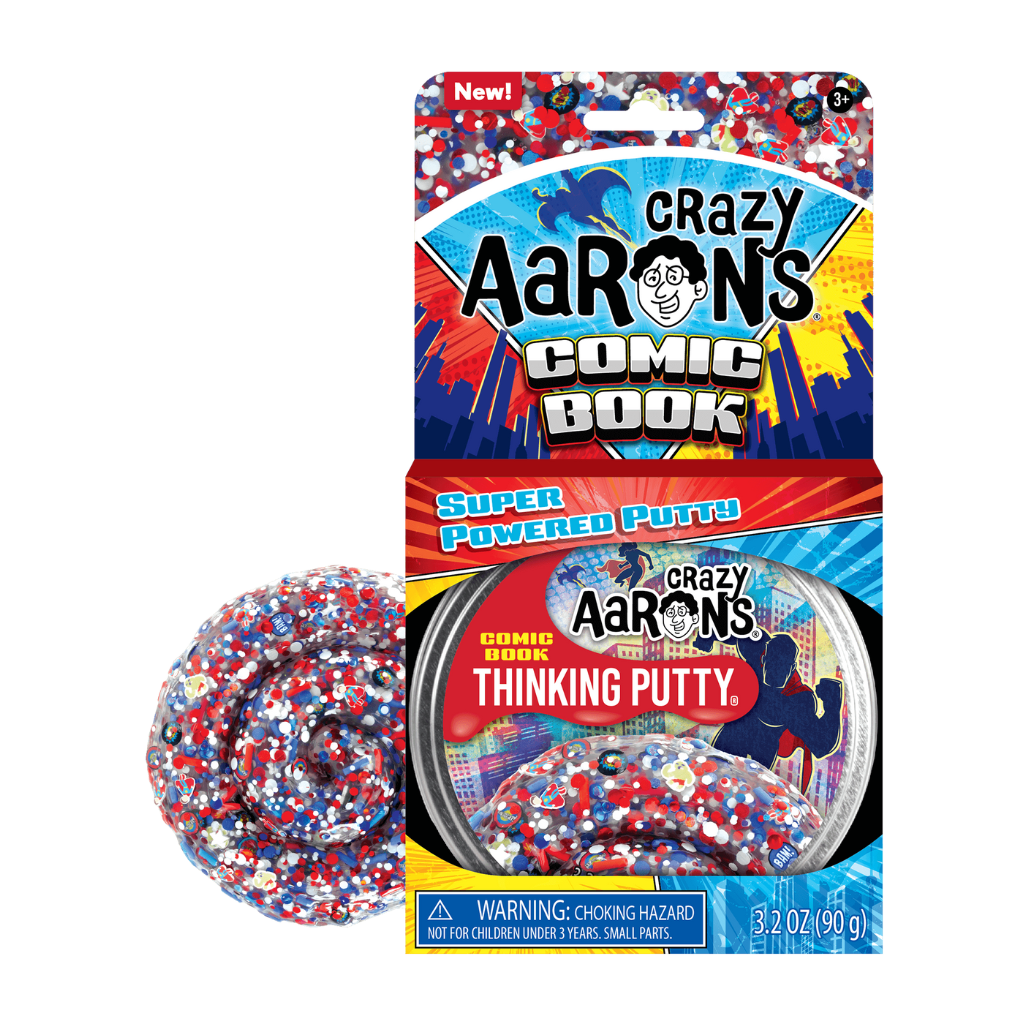 Crazy Aaron's Thinking Putty Comic Book – Toyworld Australia