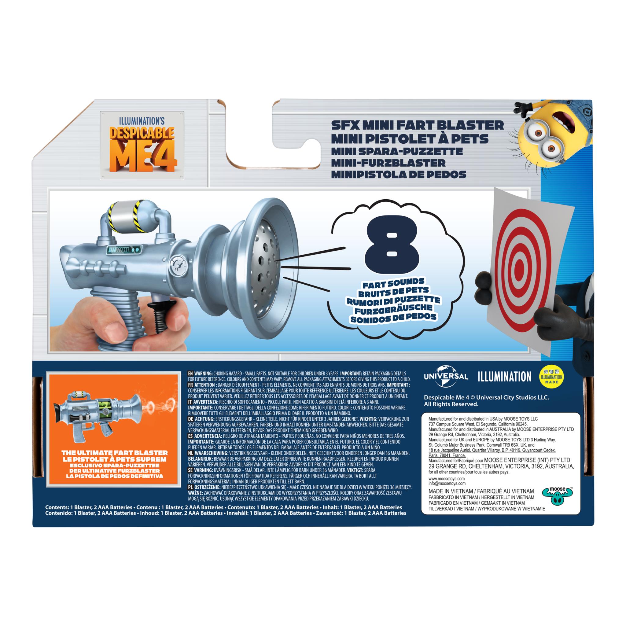 Despicable Me 4 Mini Fart Blaster – Toyworld Australia