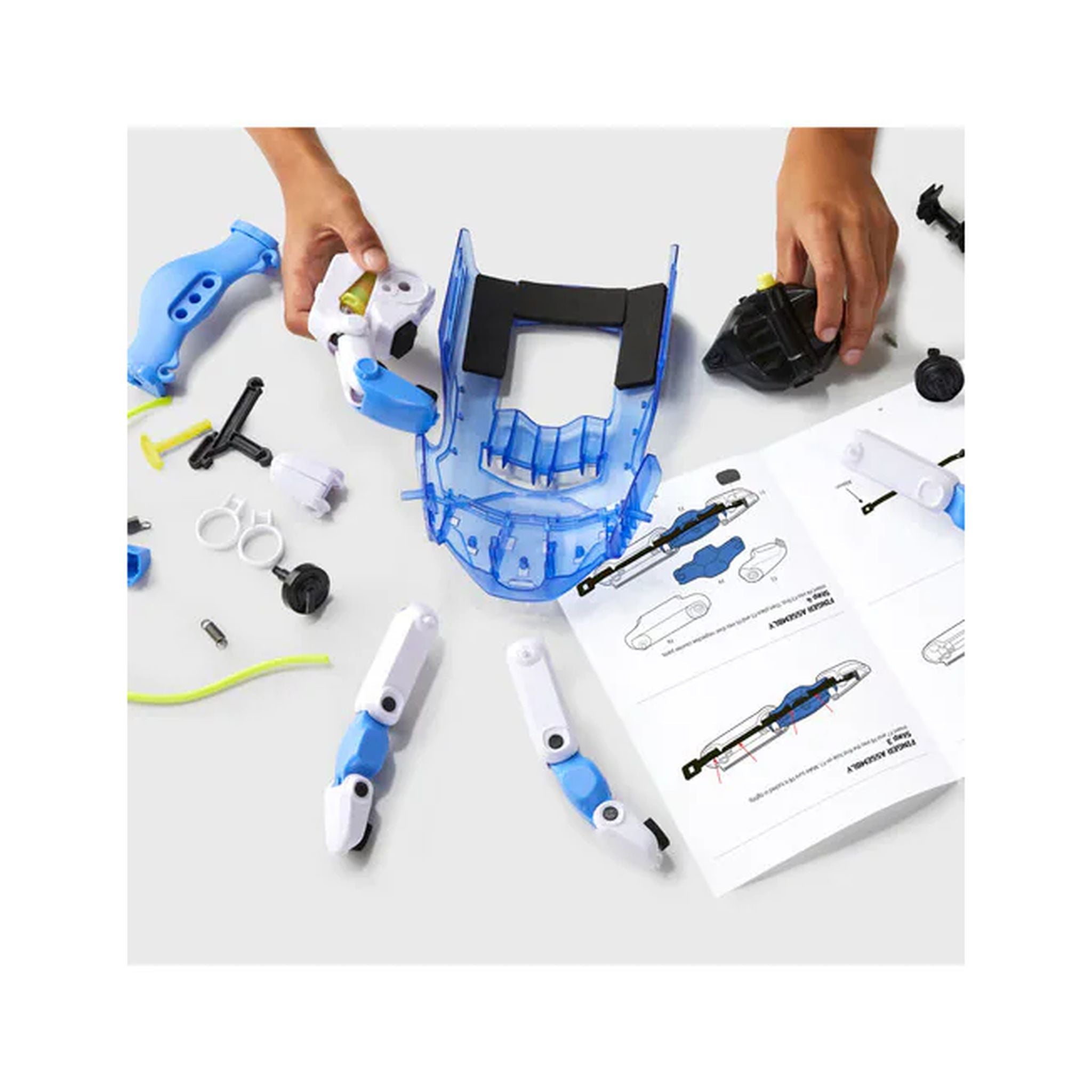 Discovery Mindblown Bionic Hand 87-Piece DIY Hydraulic Build Kit ...