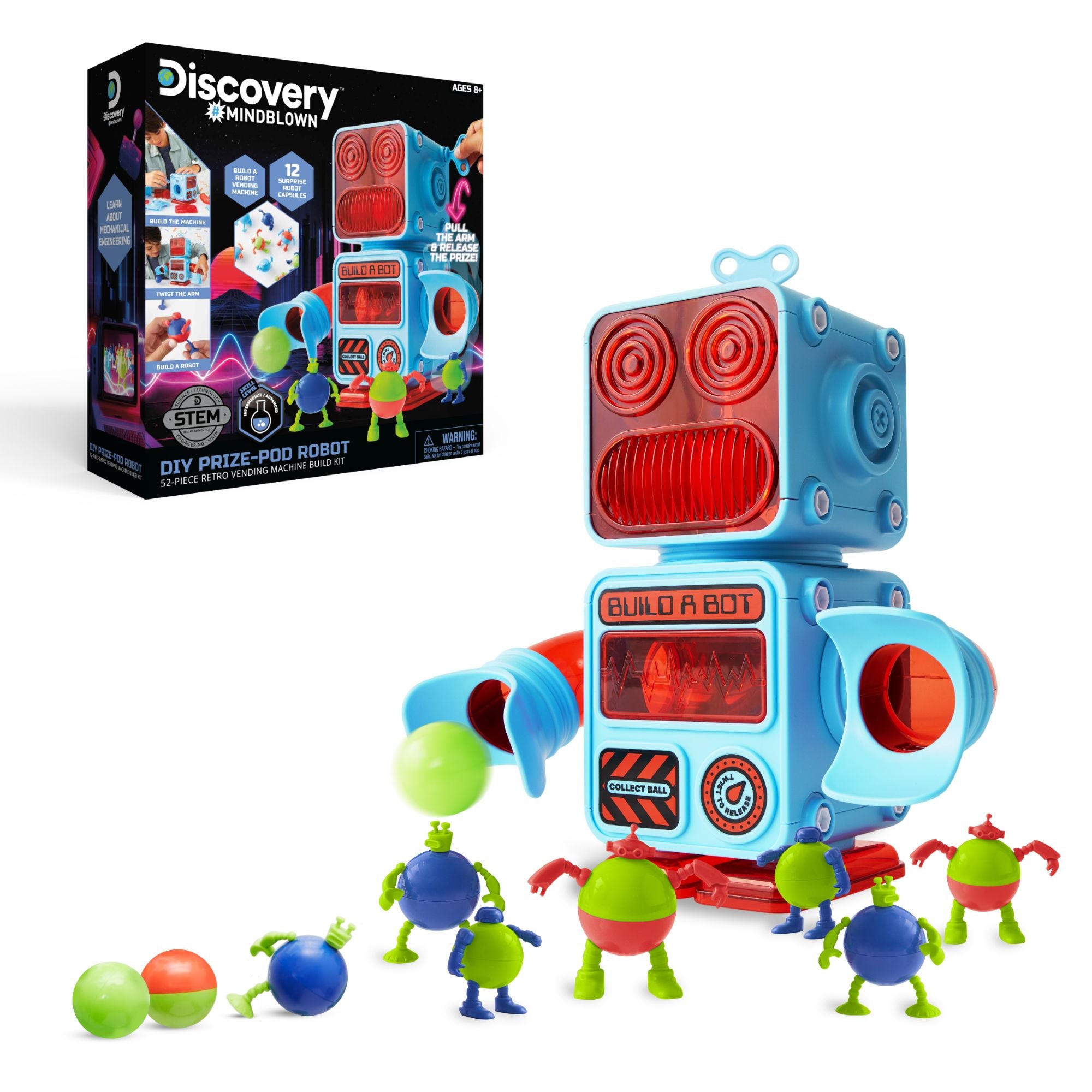 Discovery Mindblown DIY Robot Vending Machine – Toyworld Australia