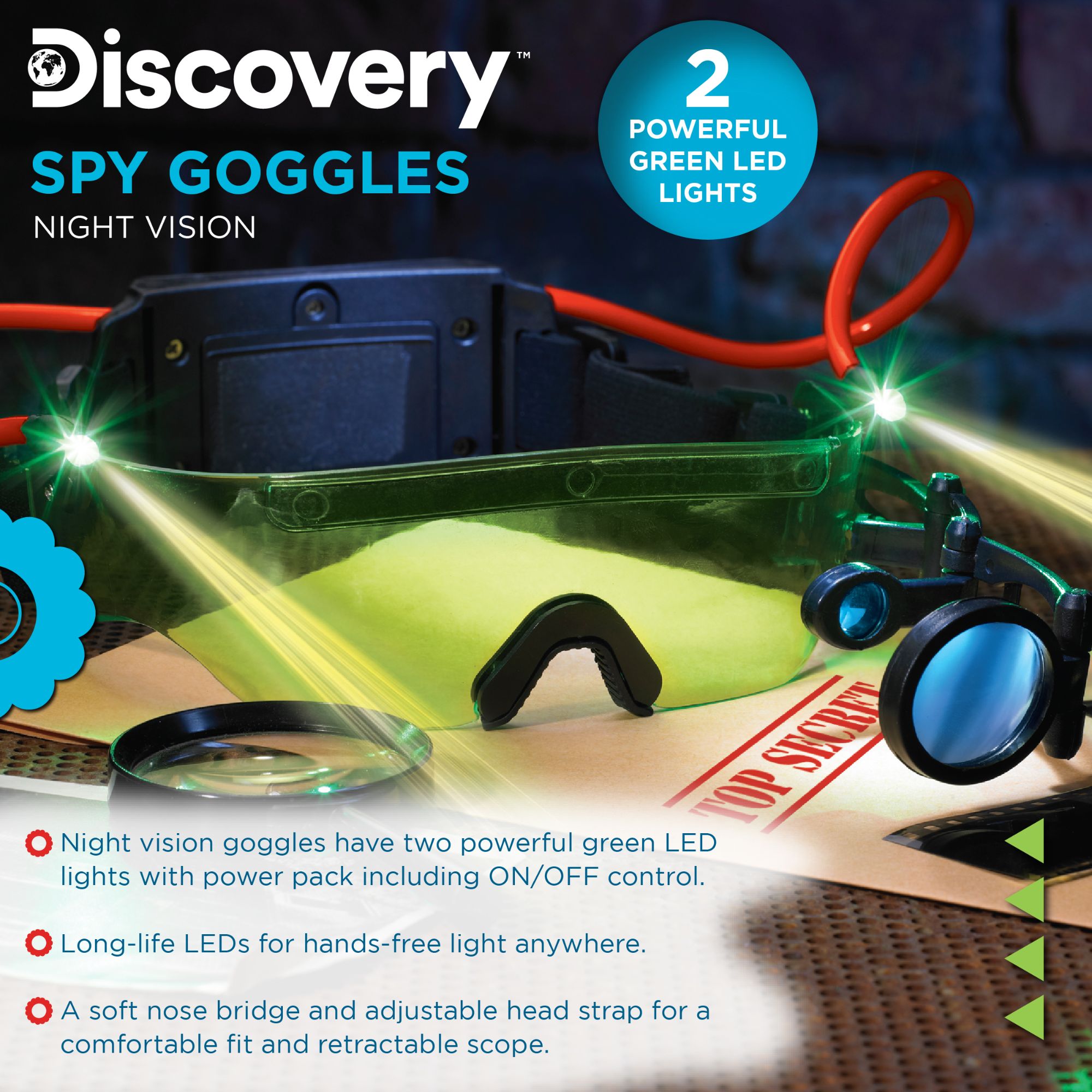 Discovery Spy Goggles With Night Vision – Toyworld Australia