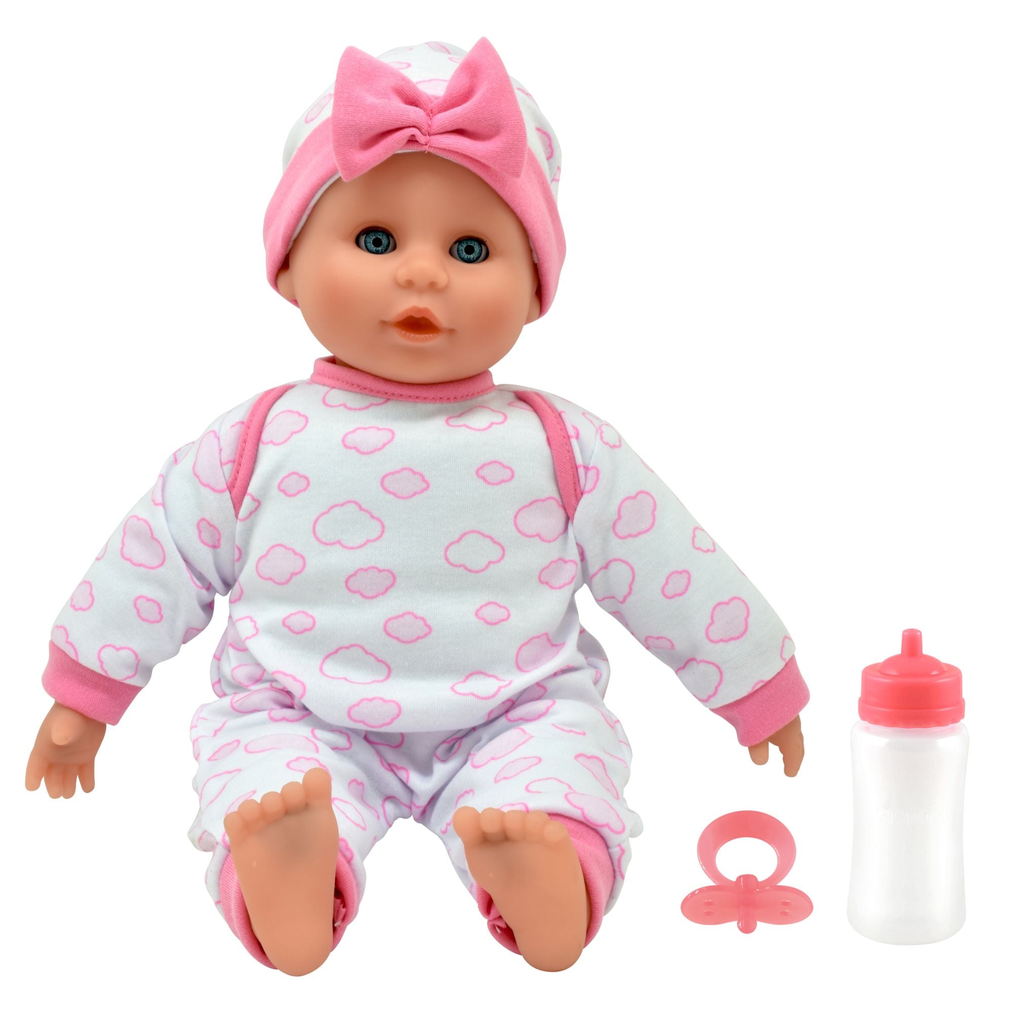Dolls World Baby Babble 38cm Soft Bodied Doll – Toyworld Australia