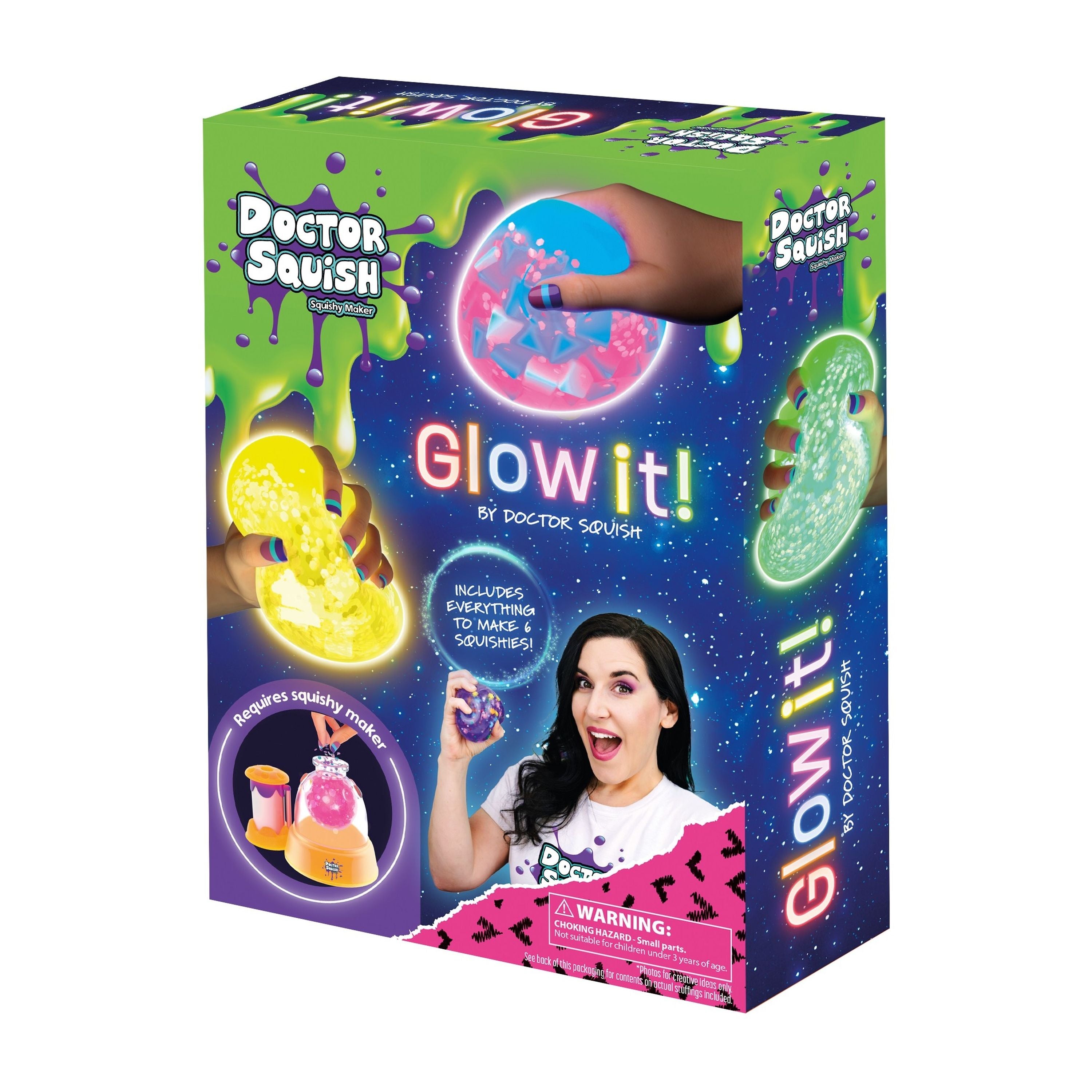 Doctor Squish Squishy Refill Pack Glow Edition – Toyworld Australia