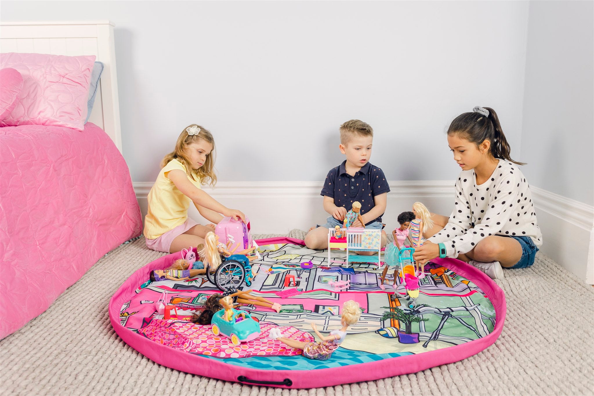 Barbie Play Pouch Toy Storage Bag & Mat – Toyworld Australia