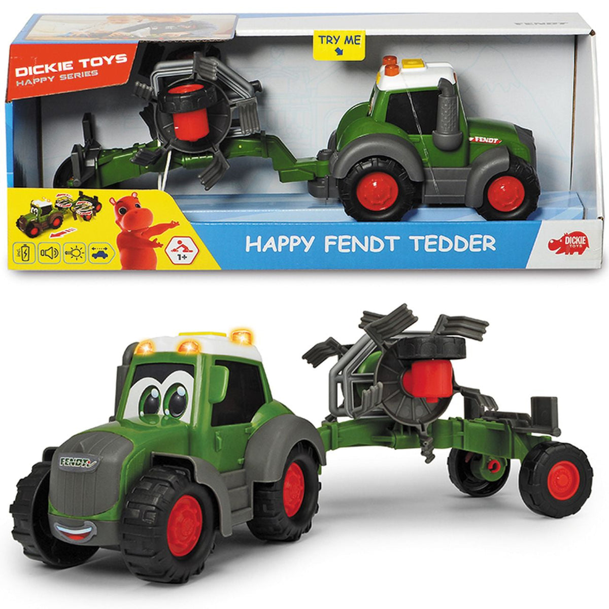 Dickie Toys Happy Series 30cm Happy Fendt Tedder – Toyworld Australia