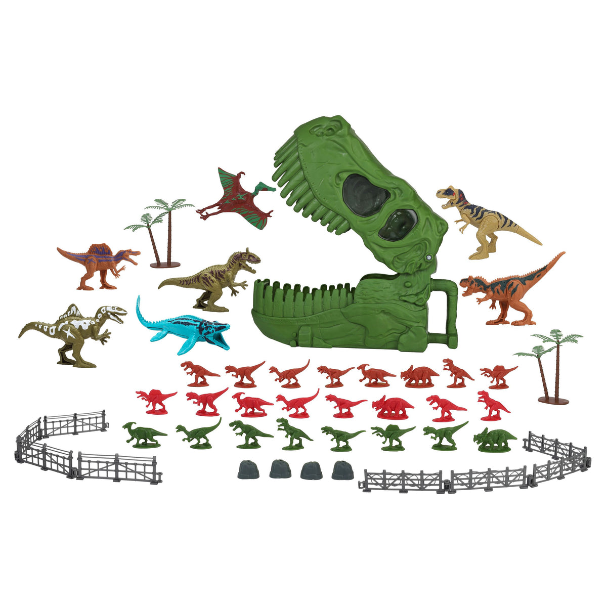 Dino Valley 45 Piece Dino Bucket – Toyworld Australia