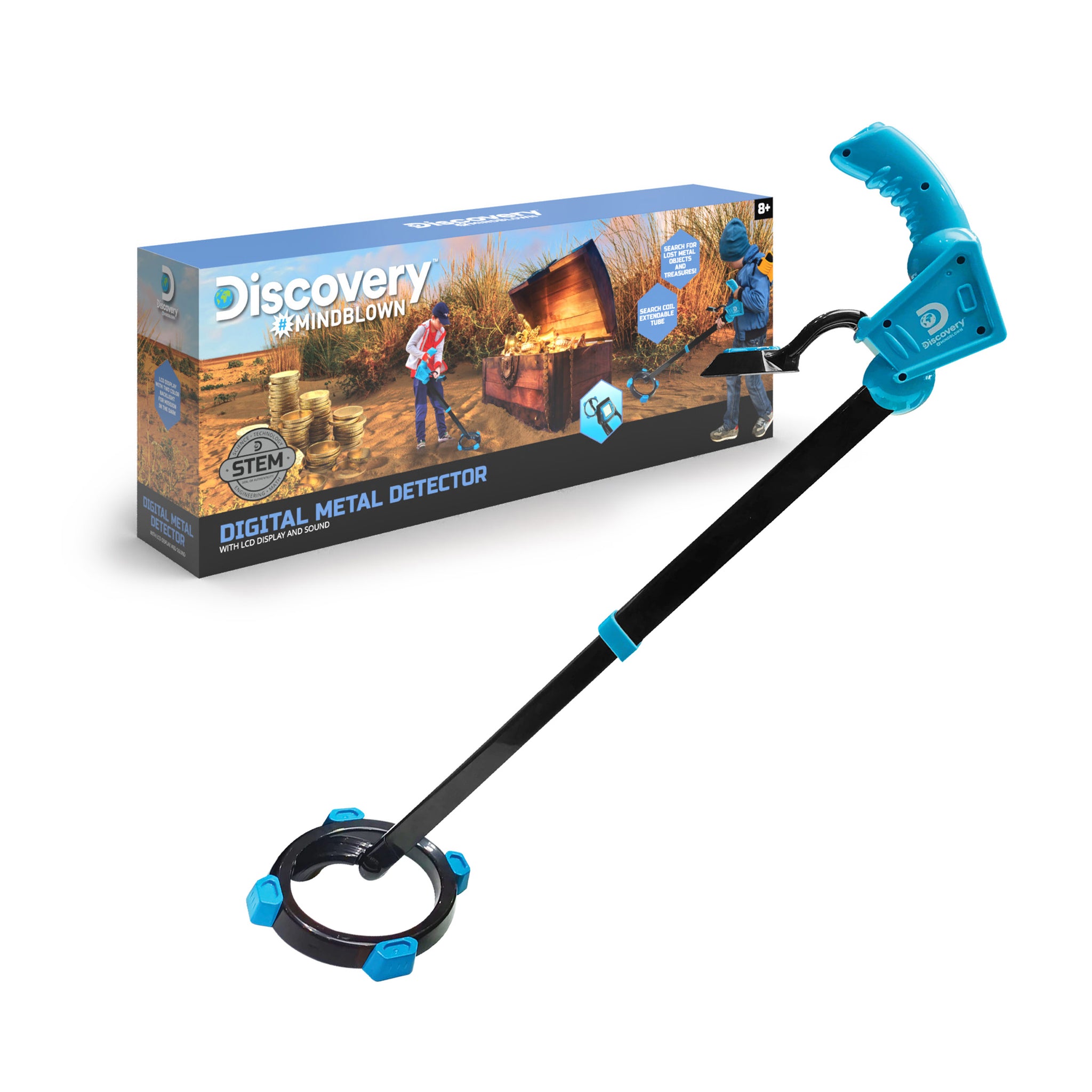 Discovery Mindblown Digital Metal Detector – Toyworld Australia