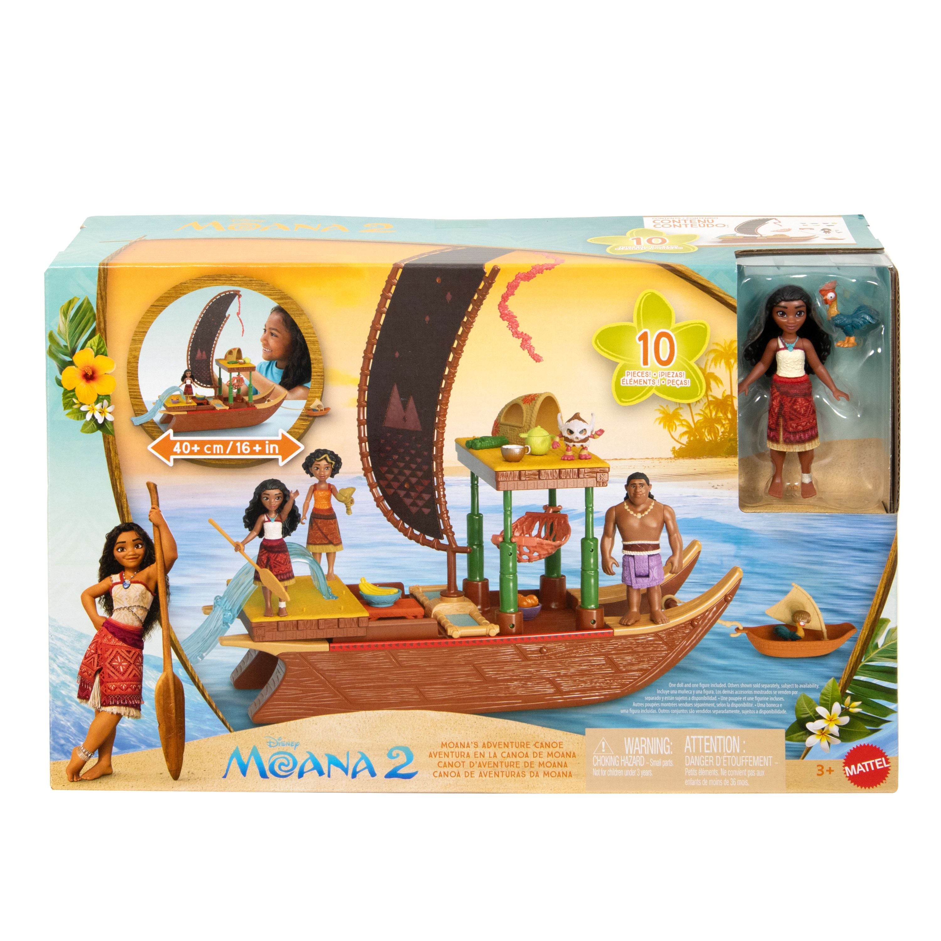 Disney Moana 2 Moana's Adventure Canoe Playset – Toyworld Australia