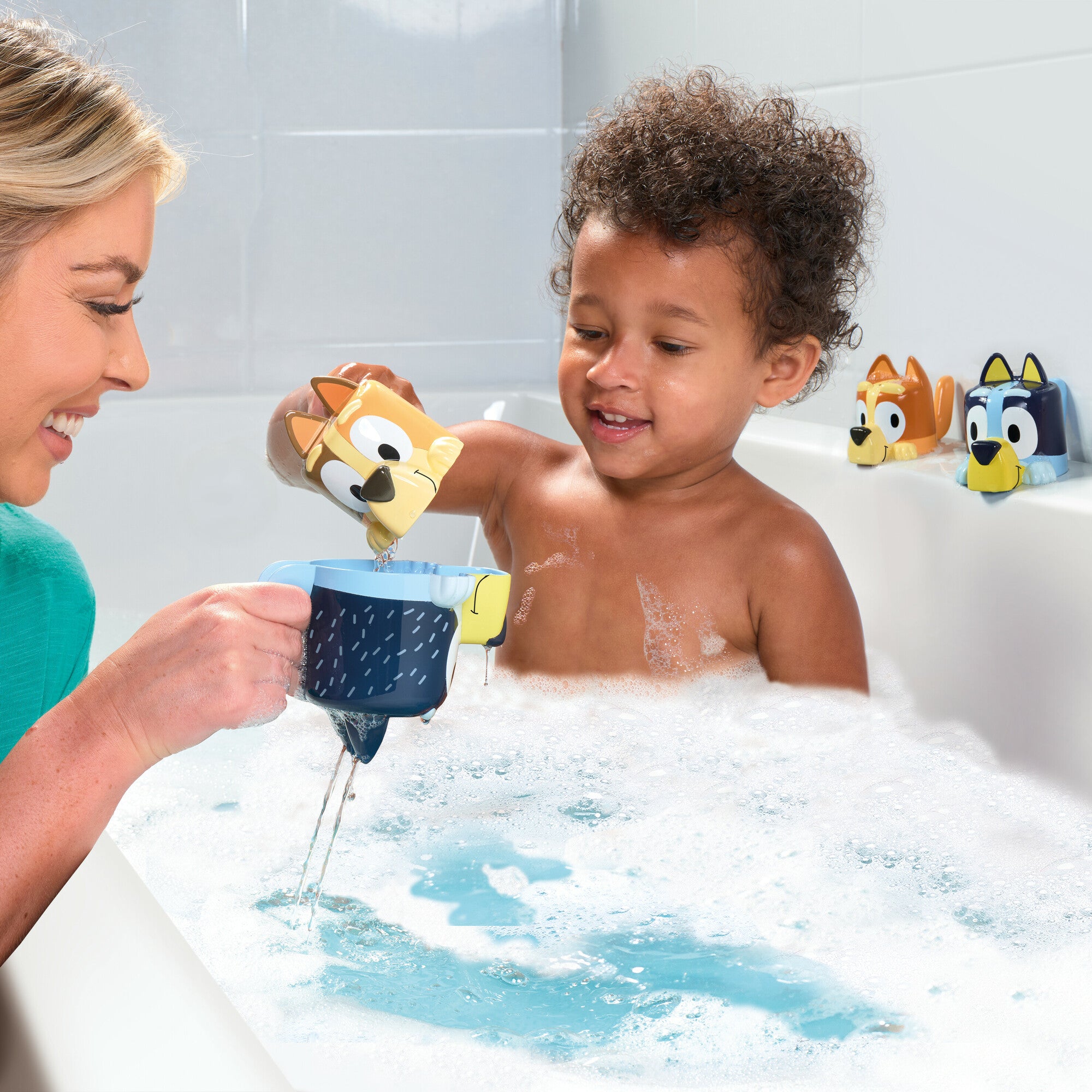 Bluey's Family Pouring Cups Bath Toy – Toyworld Australia