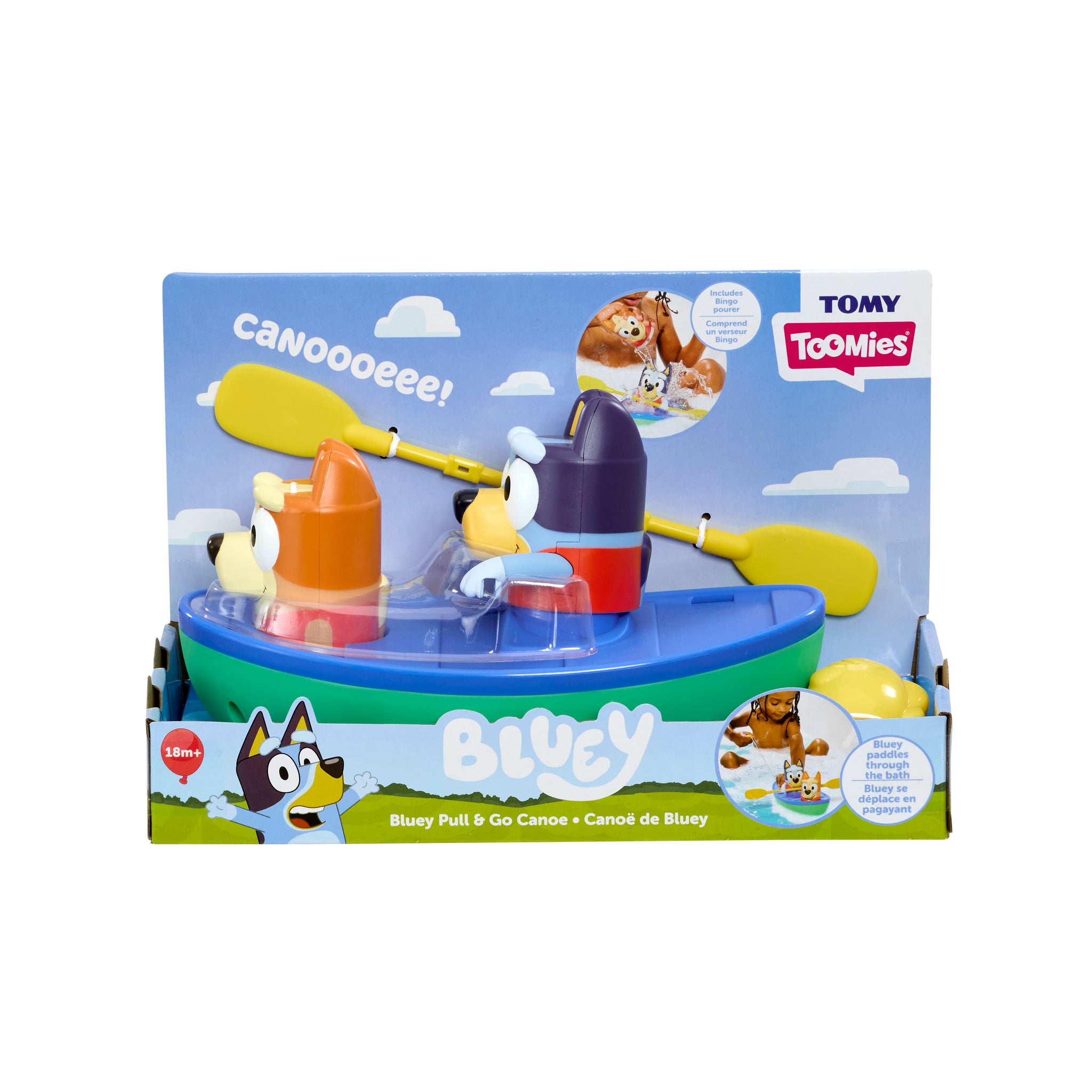 TOMY Toomies Bluey Paddling Canoe – Toyworld Australia