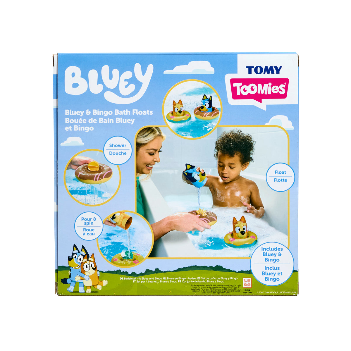 Bluey Bath Floats 2 Pack – Toyworld Australia