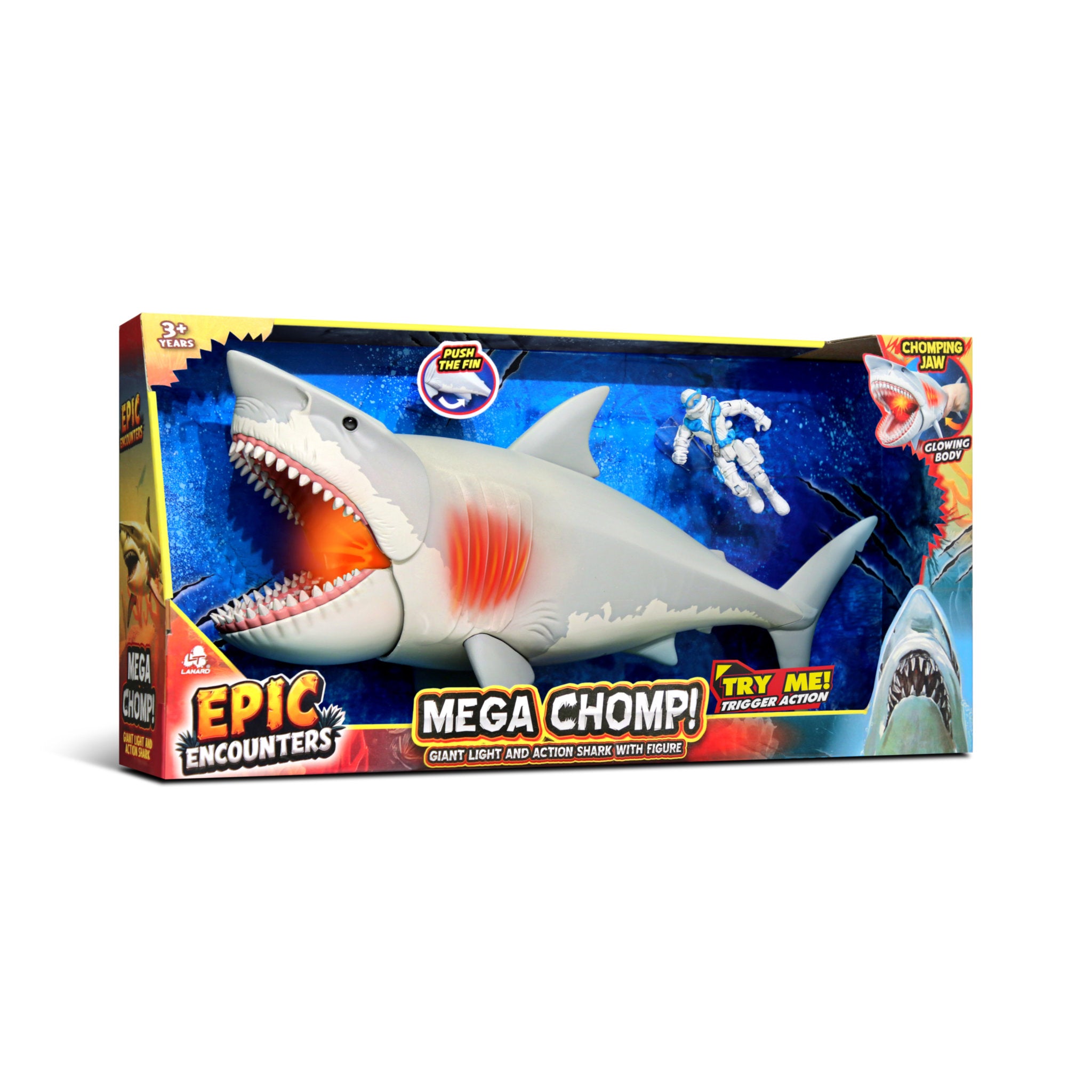 Epic Encounters Mega Shark Chomp! – Toyworld Australia