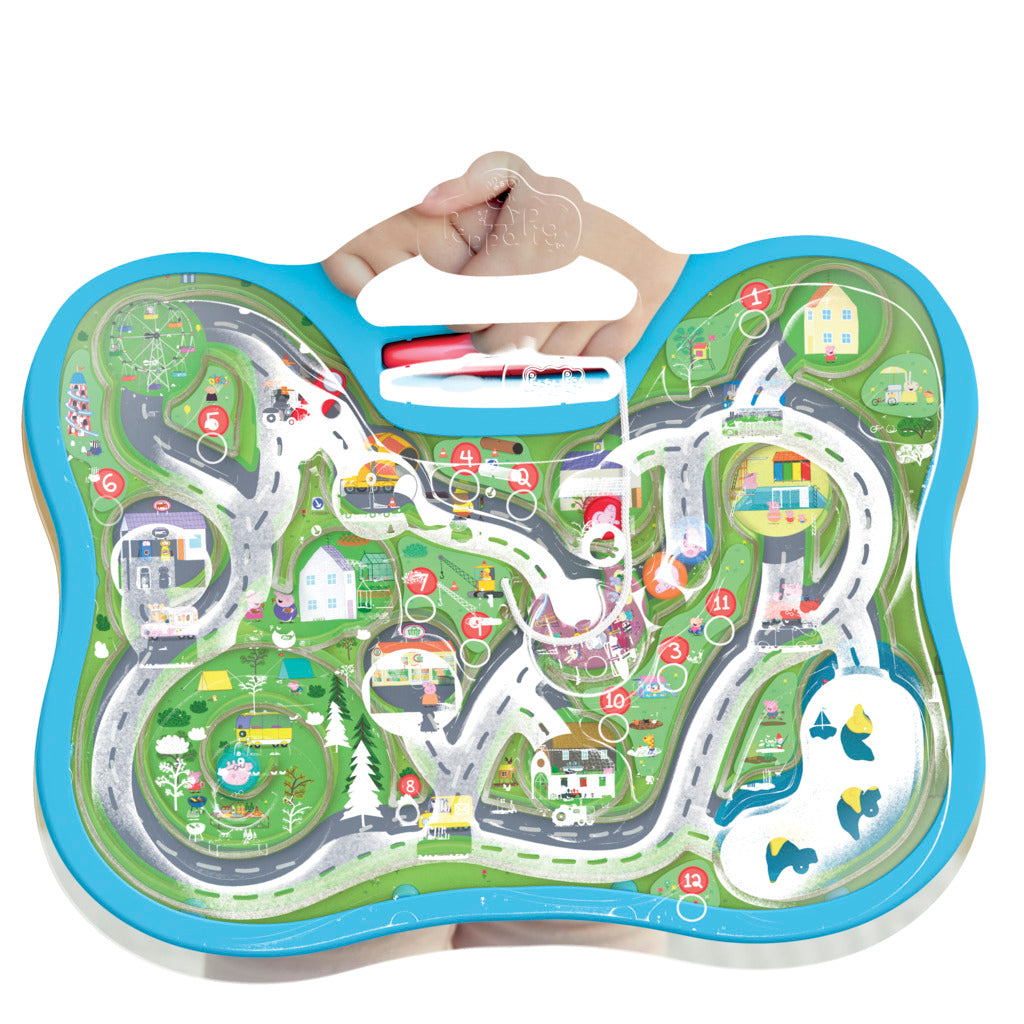 Peppa Pig Peppa's Town Tour Maze – Toyworld Australia