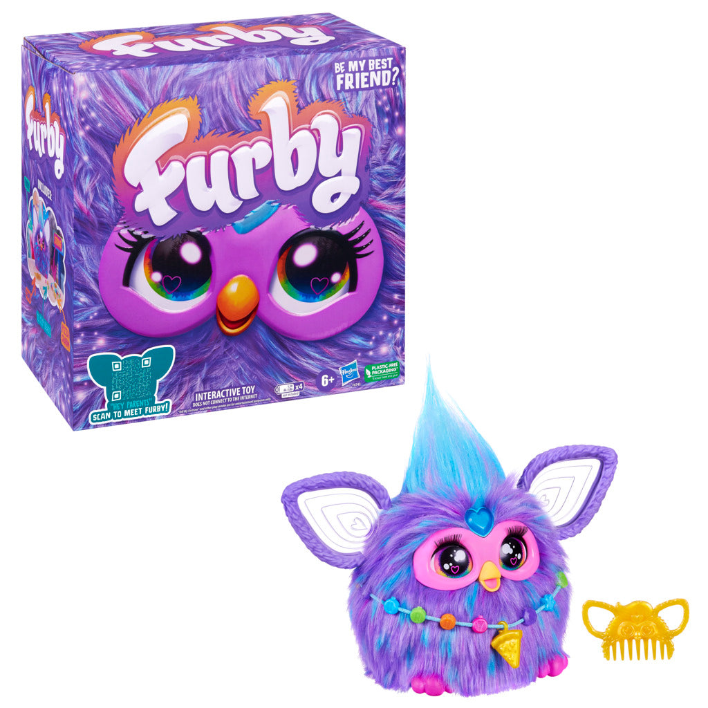 Furby Interactive Plush Purple – Toyworld Australia