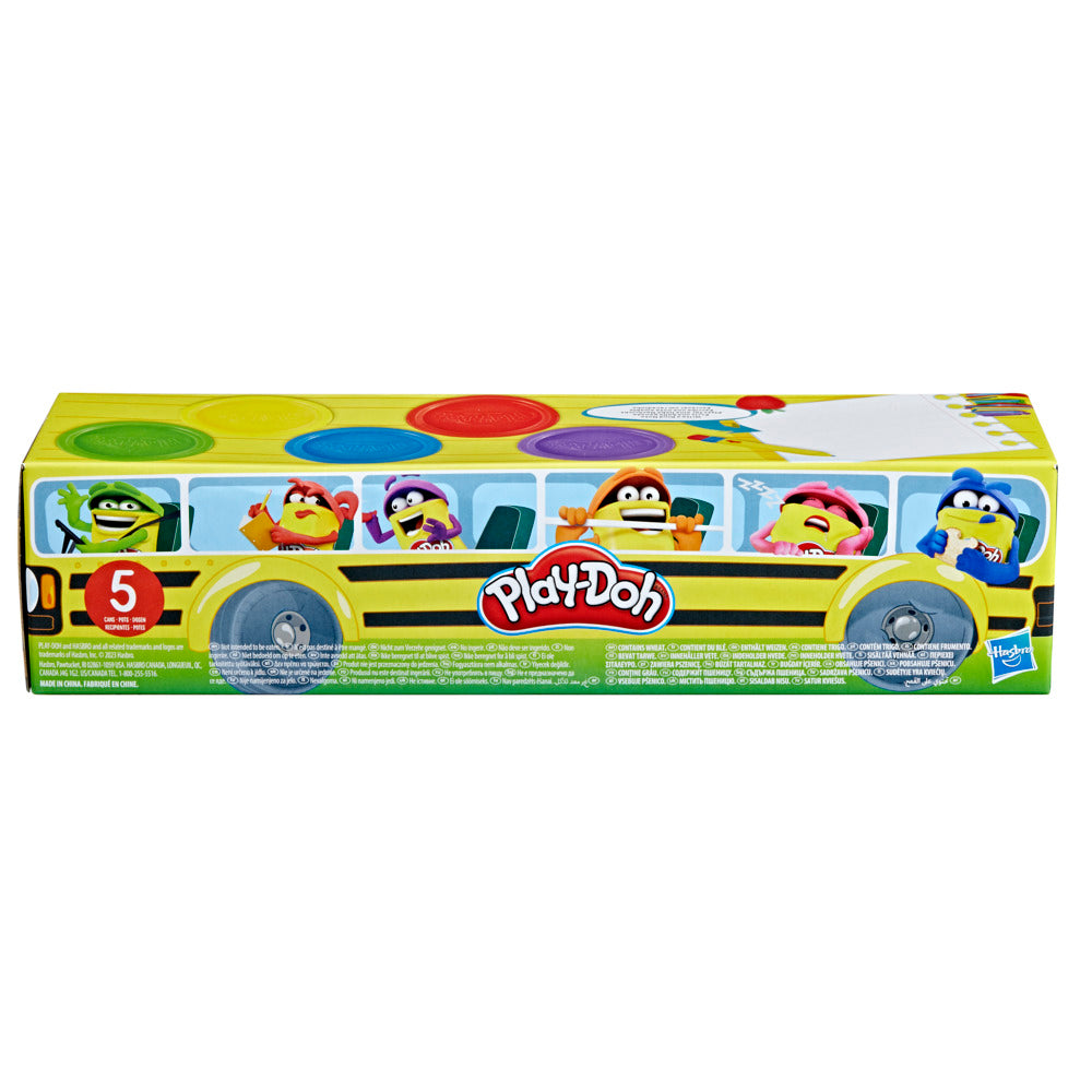 Play-Doh School Bus Back To School 5 Pack – Toyworld Australia