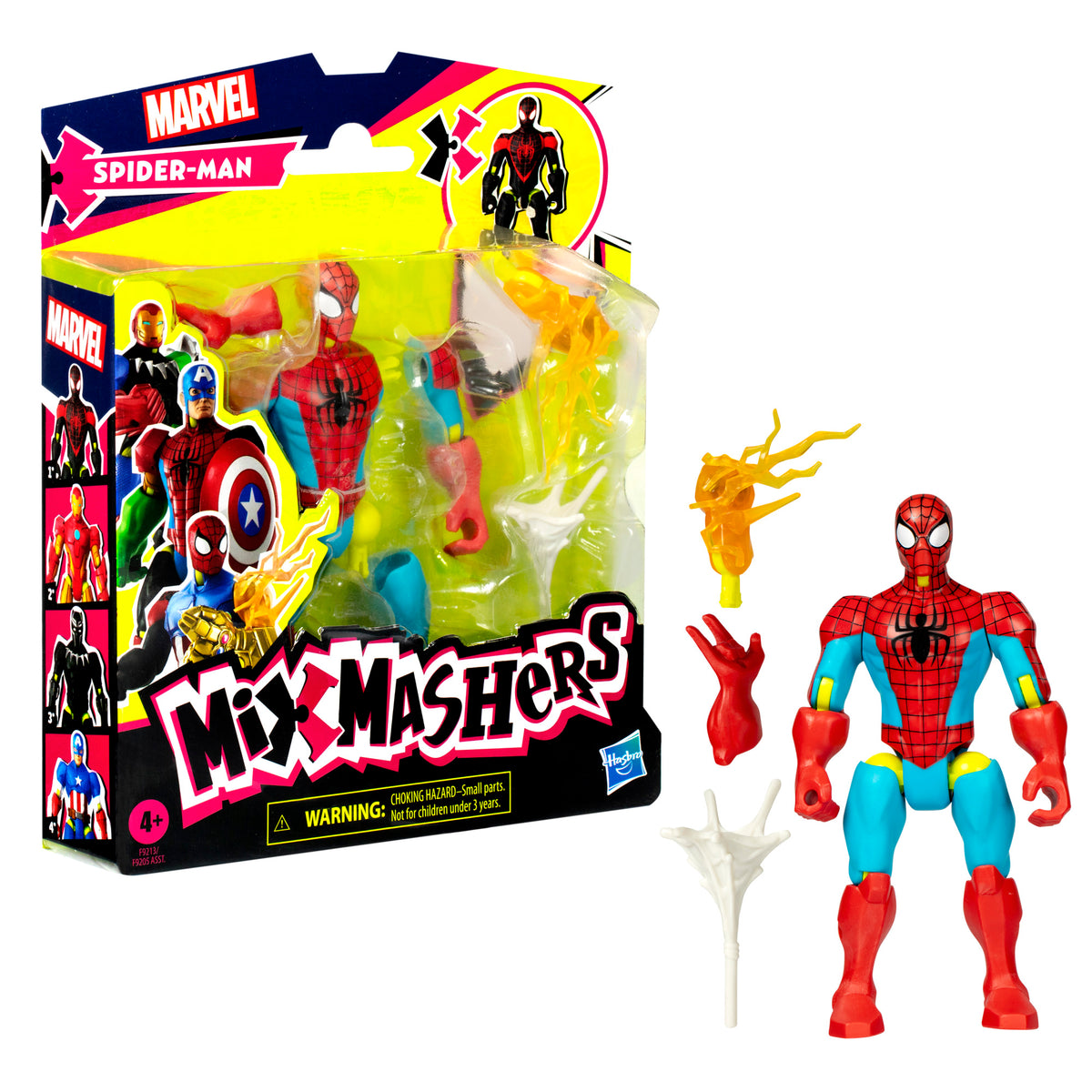 Spiderman Mixmashers Spiderman Basic Figure – Toyworld Australia