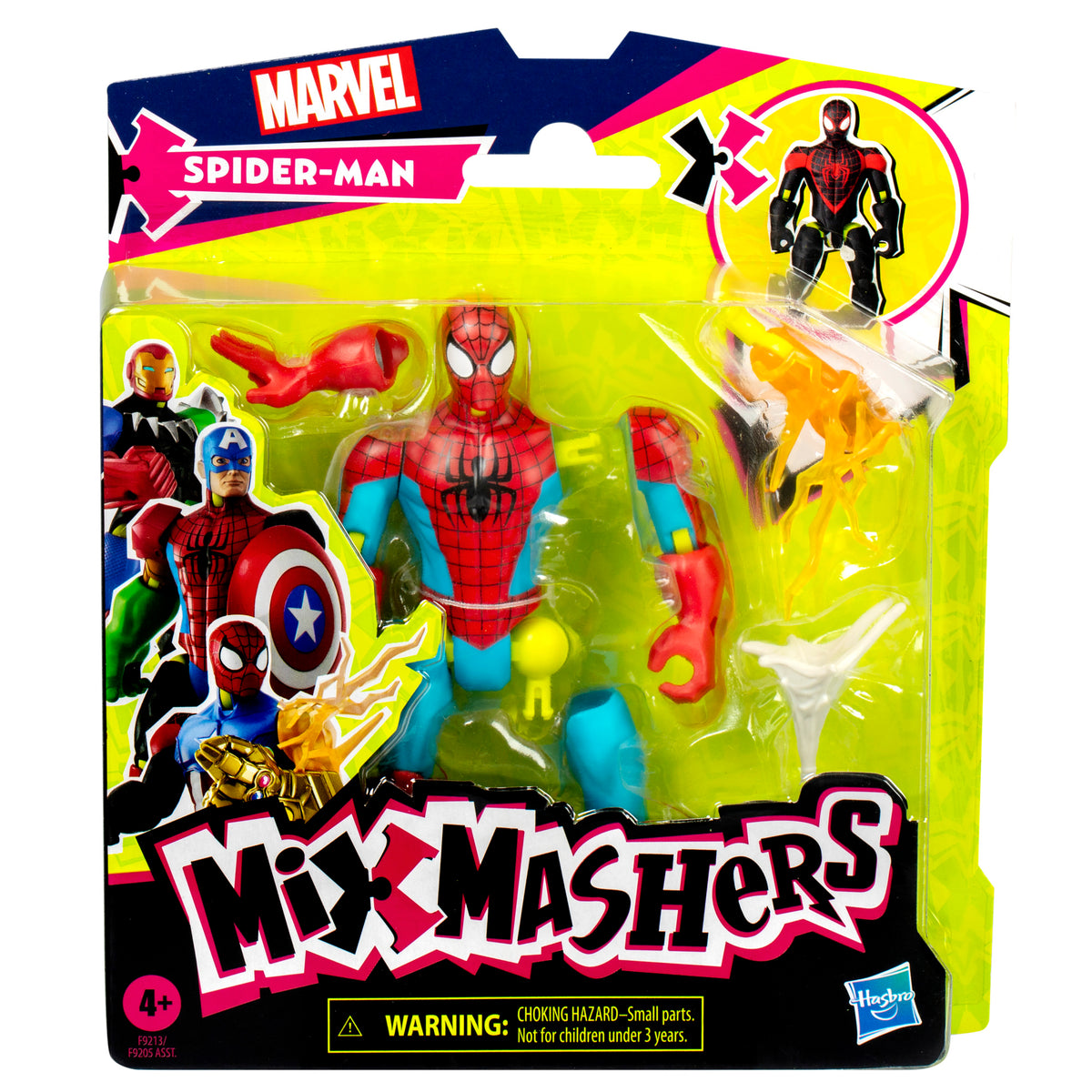 Spiderman Mixmashers Spiderman Basic Figure – Toyworld Australia