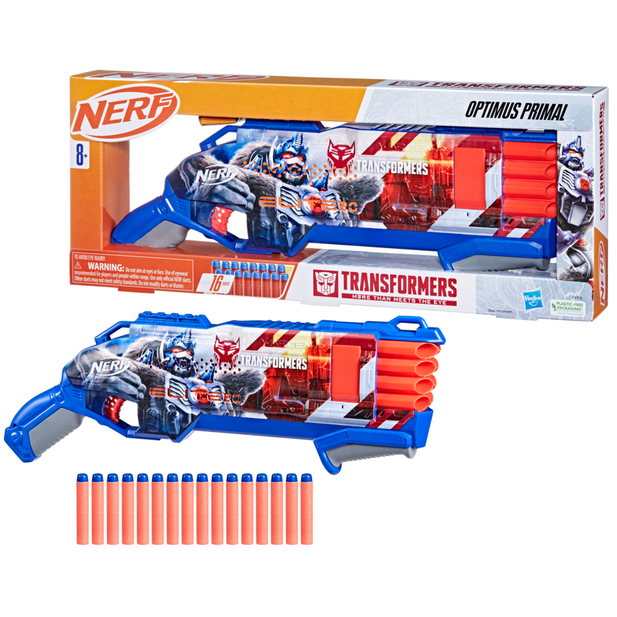 NERF Transformers Optimus Primal Blaster – Toyworld Australia