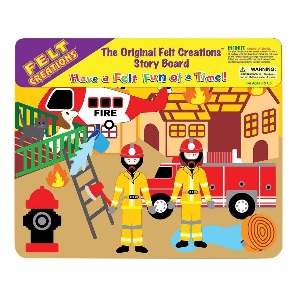 Felt Creations Fire Engine – Toyworld Australia