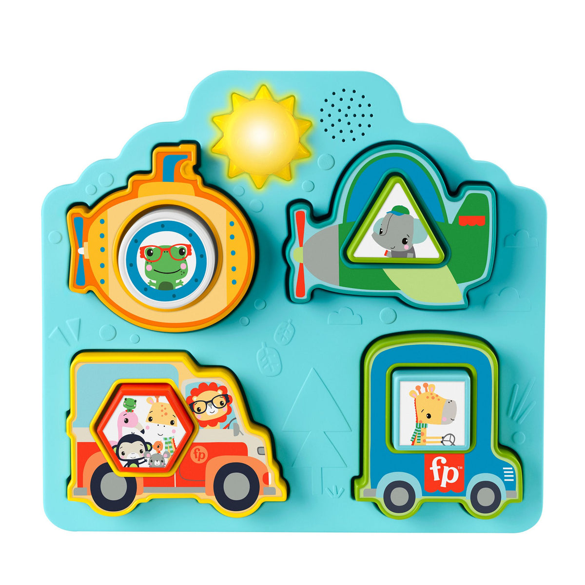 Fisher-Price Shapes & Sounds Vehicle Puzzle – Toyworld Australia