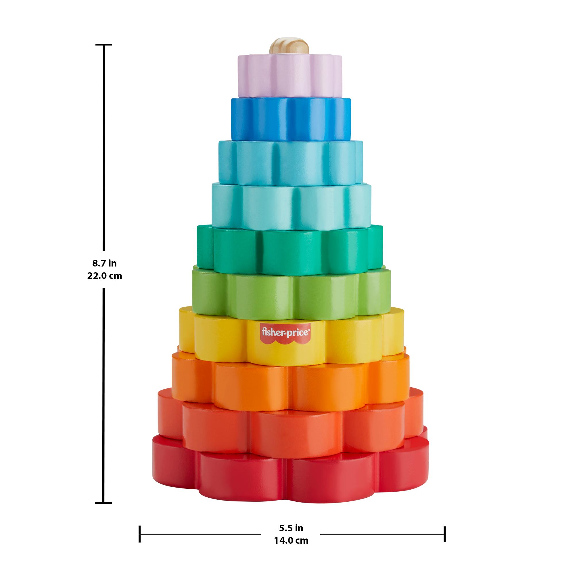 Fisher-Price Wooden Ring Stacker – Toyworld Australia