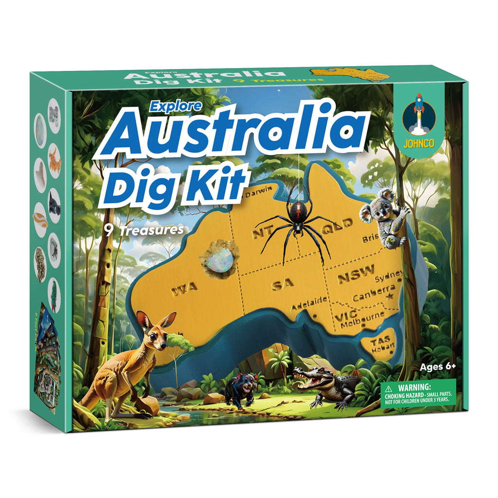Johnco Explore Australia Dig Kit – Toyworld Australia