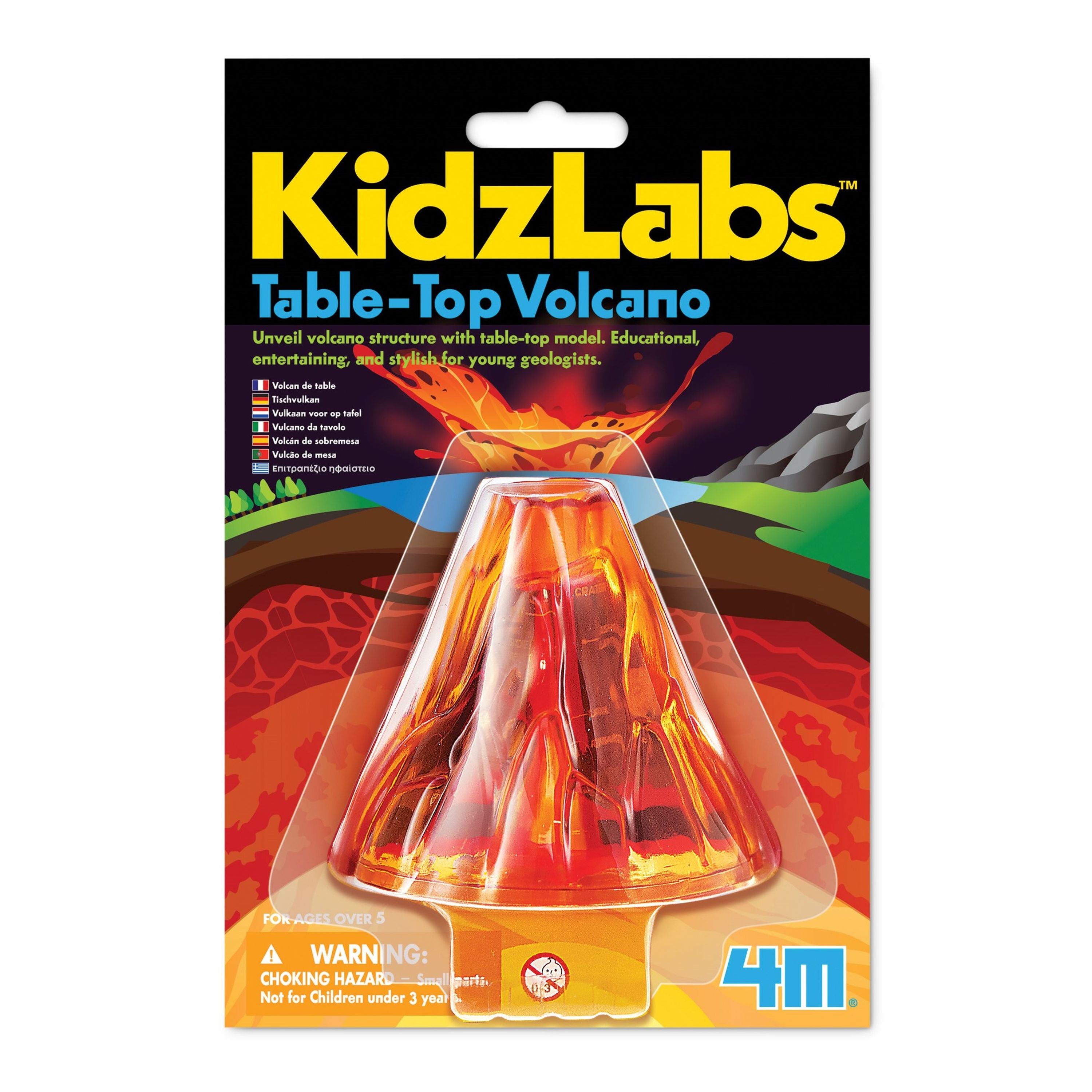 4M KidzLabs Table-Top Volcano – Toyworld Australia