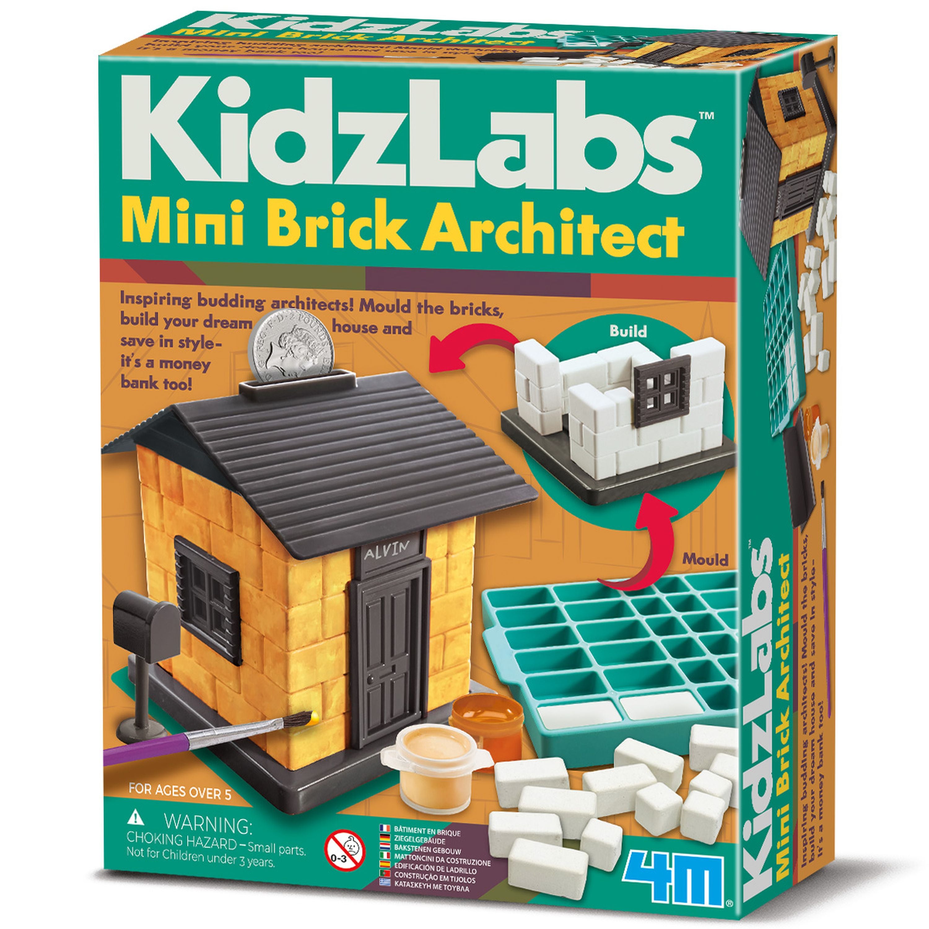 4M KidzLabs Mini Brick Architect – Toyworld Australia