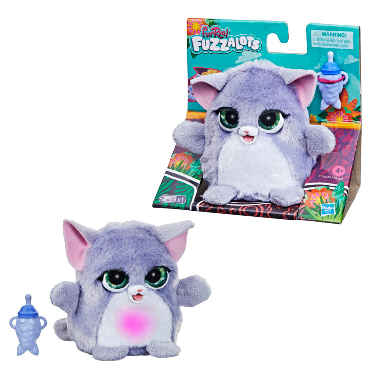 Furreal Fuzzalots Grey Cat | Toys At-Store | Toyworld – Toyworld Australia