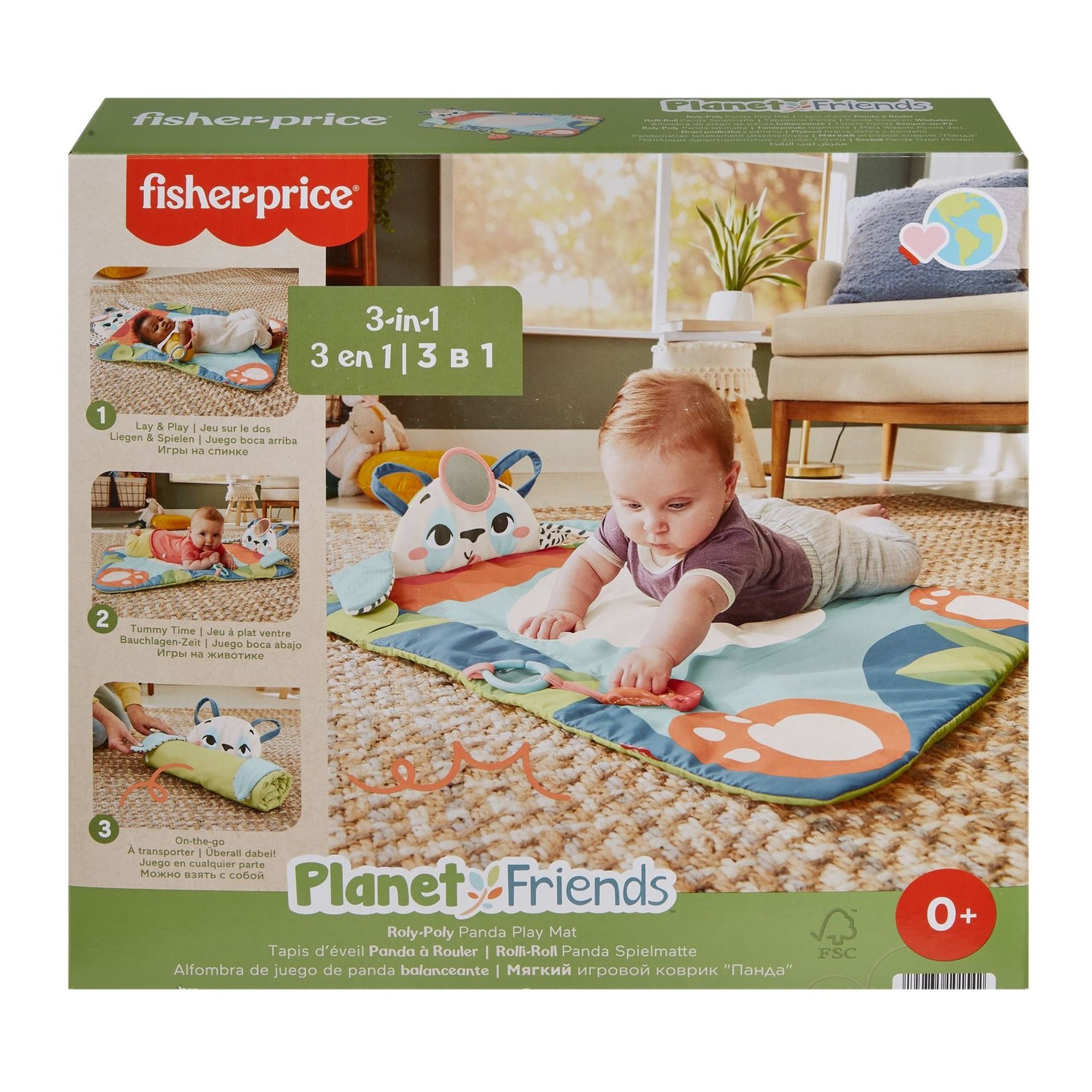 Fisher-Price 3-In-1 Roly-Poly Panda Play Mat – Toyworld Australia