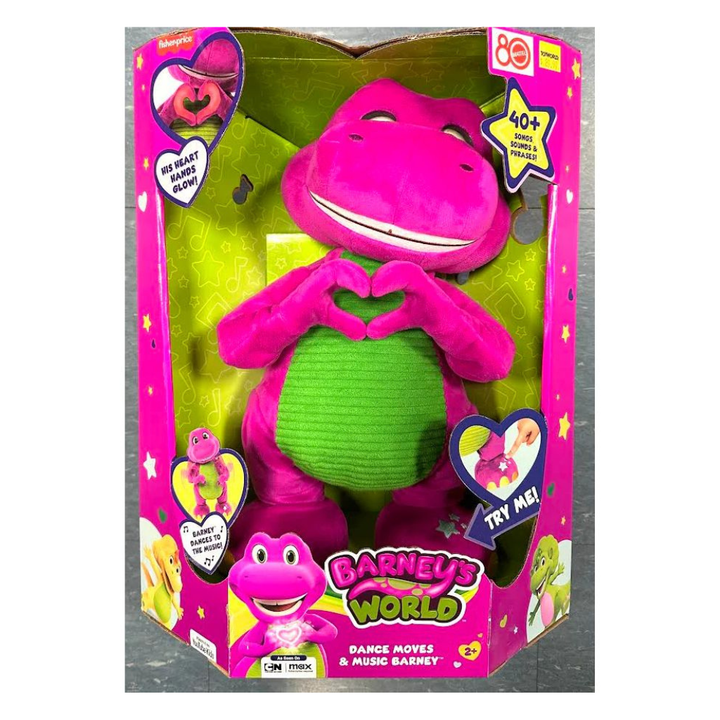 Fisher-Price Barney's World Dance Moves & Music Plush Barney – Toyworld ...