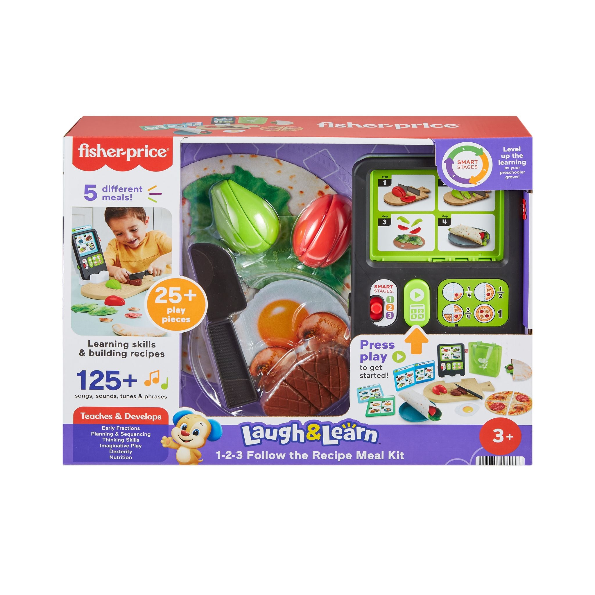 Fisher-Price Laugh & Learn 1-2-3 Follow the Recipe Meal Kit – Toyworld ...