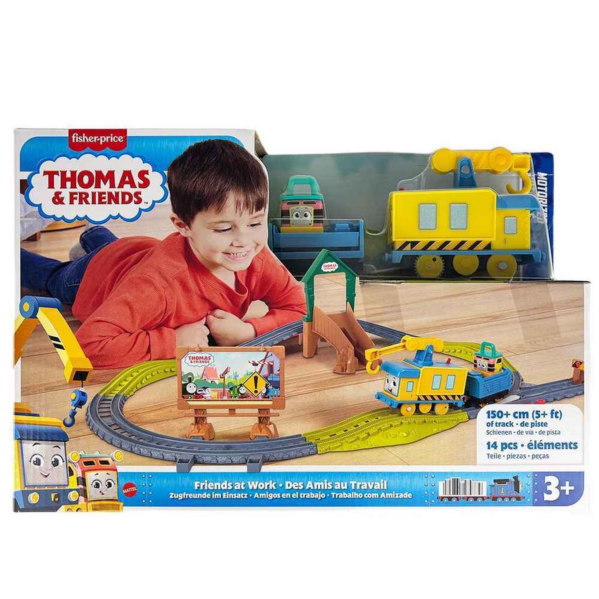 Fisher-Price Thomas & Friends Motorized Train Set Friends At Work ...