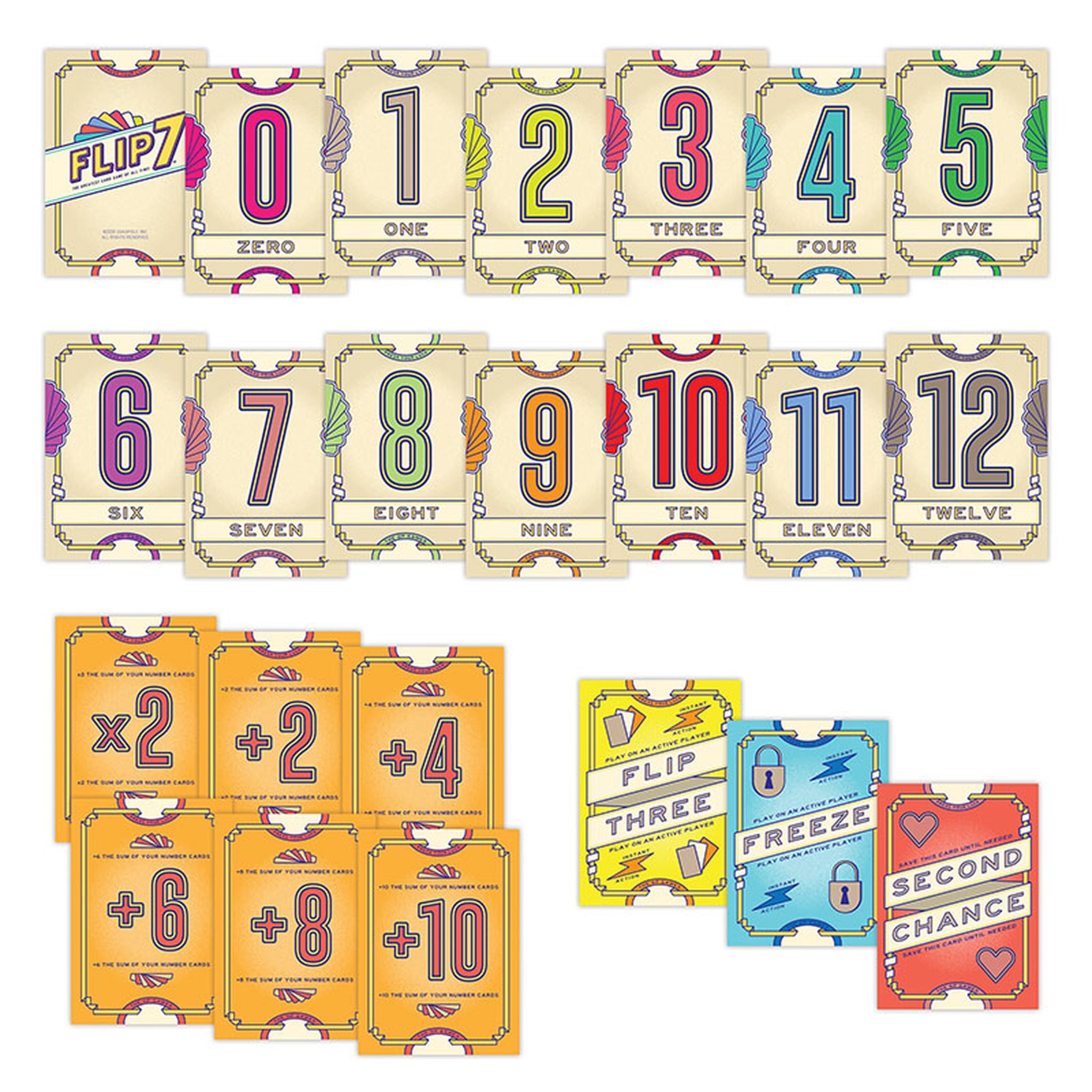 Flip 7 Card Game – Toyworld Australia