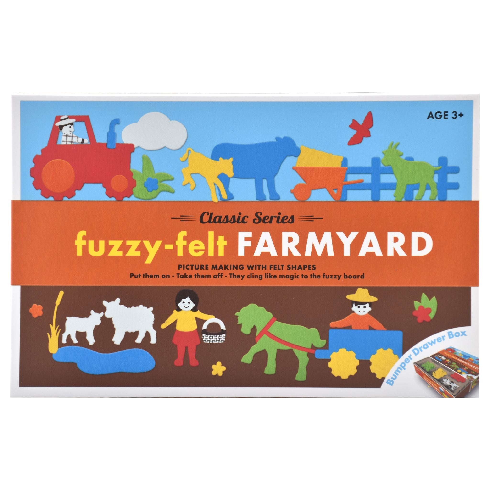 Fuzzy Felt Classic - Farm Yard – Toyworld Australia