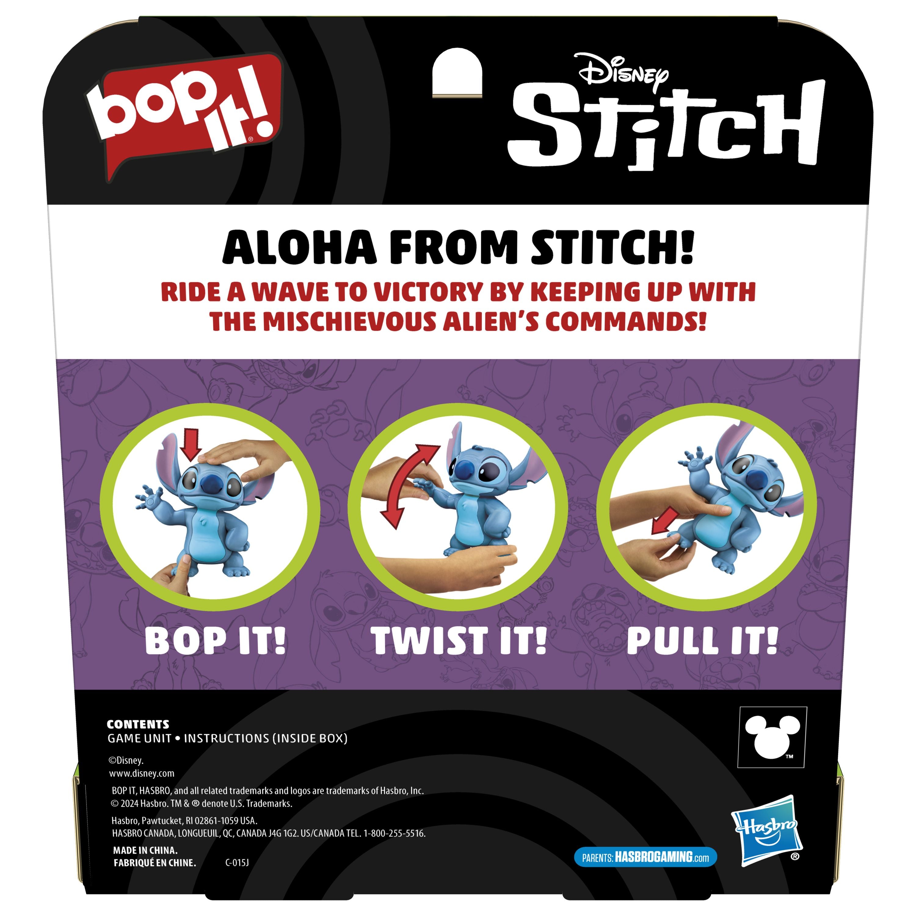Bop It! Stitch – Toyworld Australia