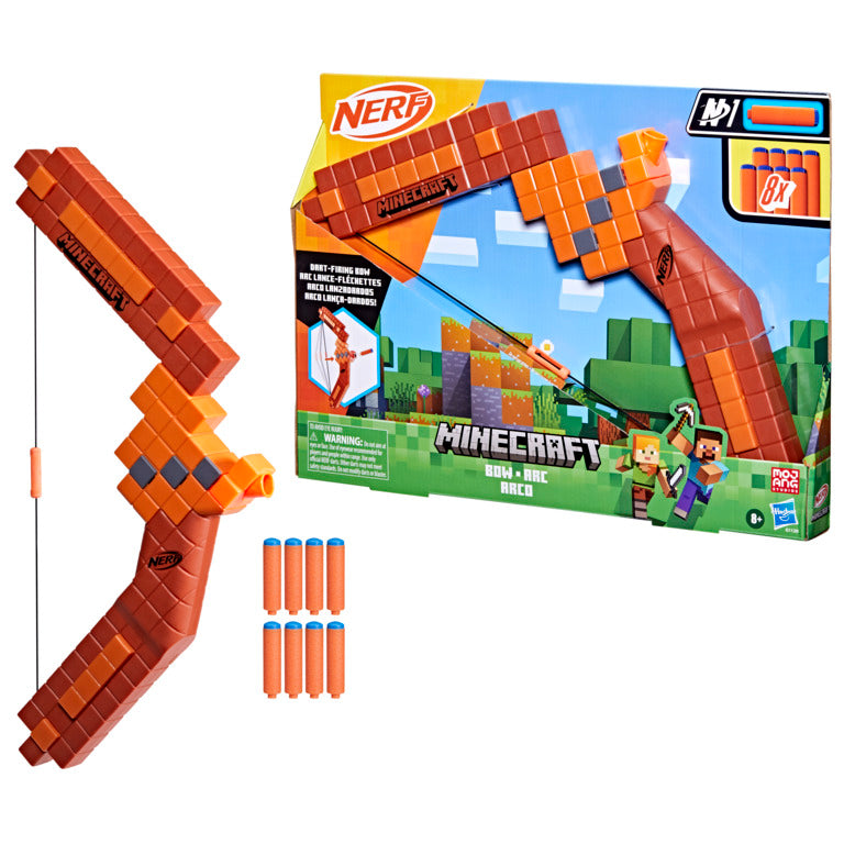 NERF Minecraft Bow – Toyworld Australia
