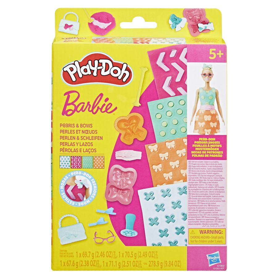 Play-Doh Barbie Pearls & Bows Pack – Toyworld Australia