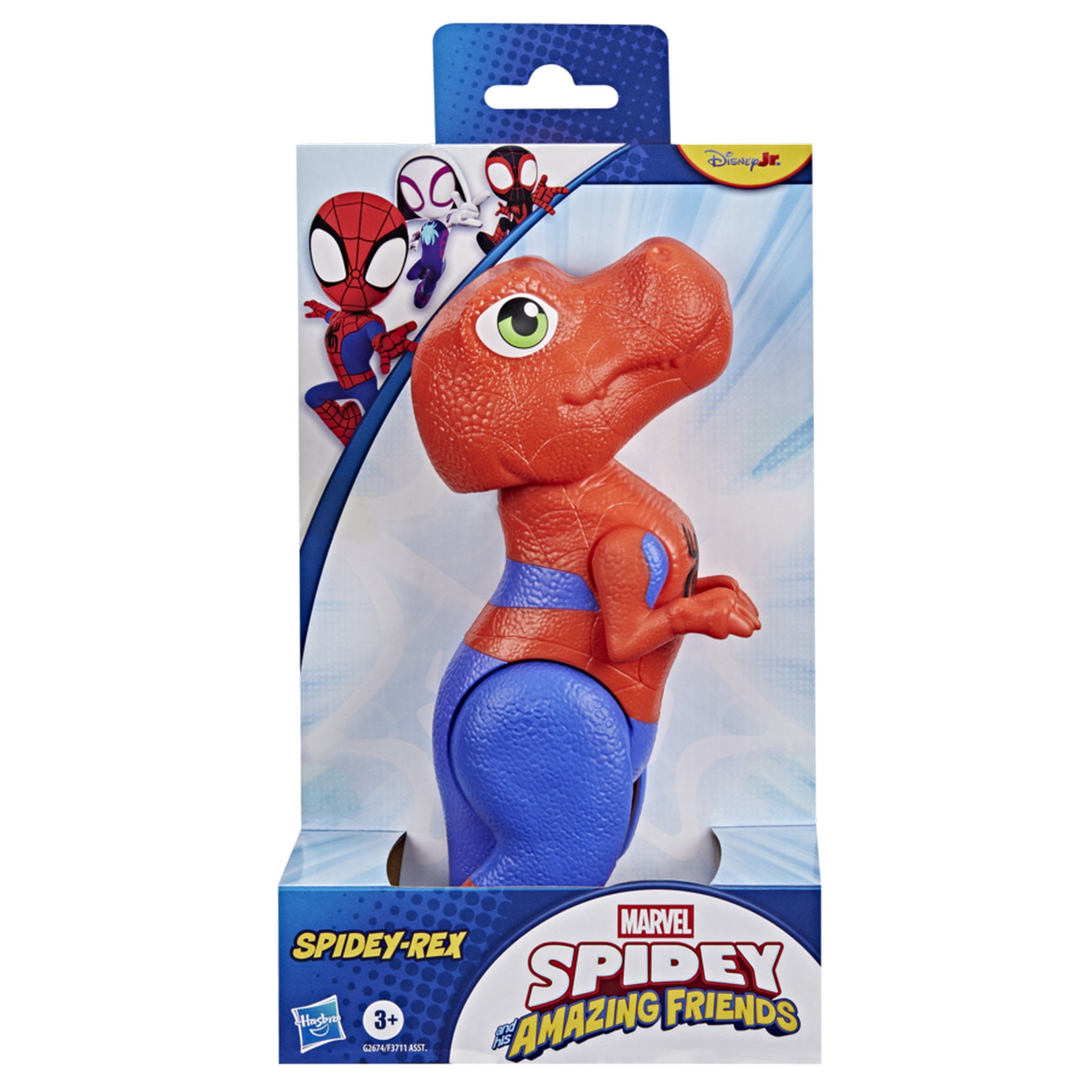 Marvel Spidey & His Amazing Friends - Supersized Spidey Rex Figure ...