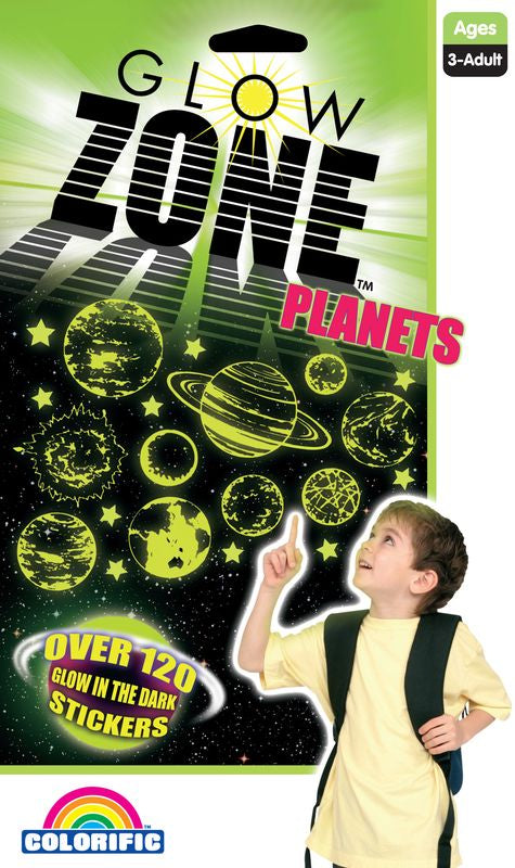 Glow Zone Planets Stickers – Toyworld Australia