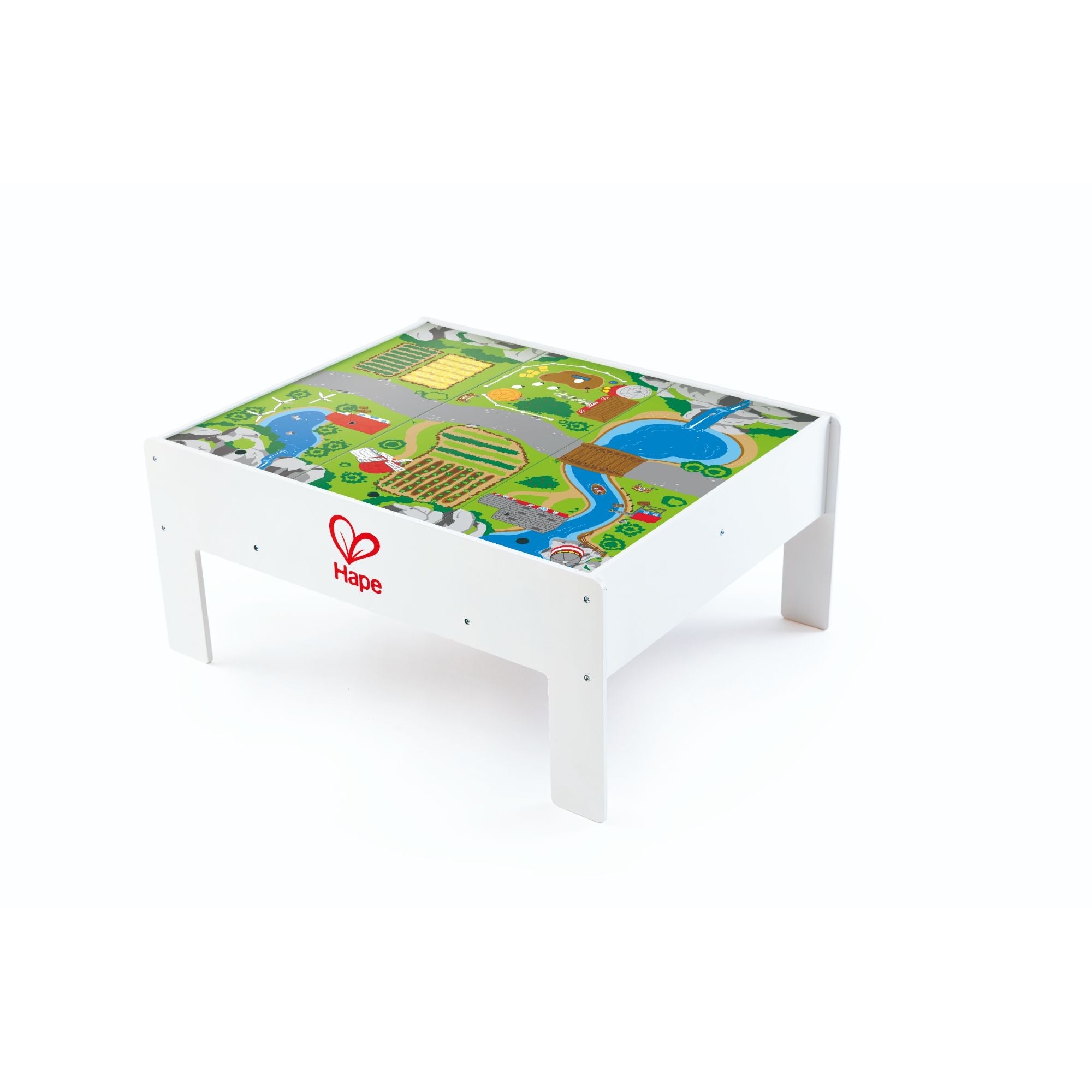 Hape Reversible Train Storage Table – Toyworld Australia