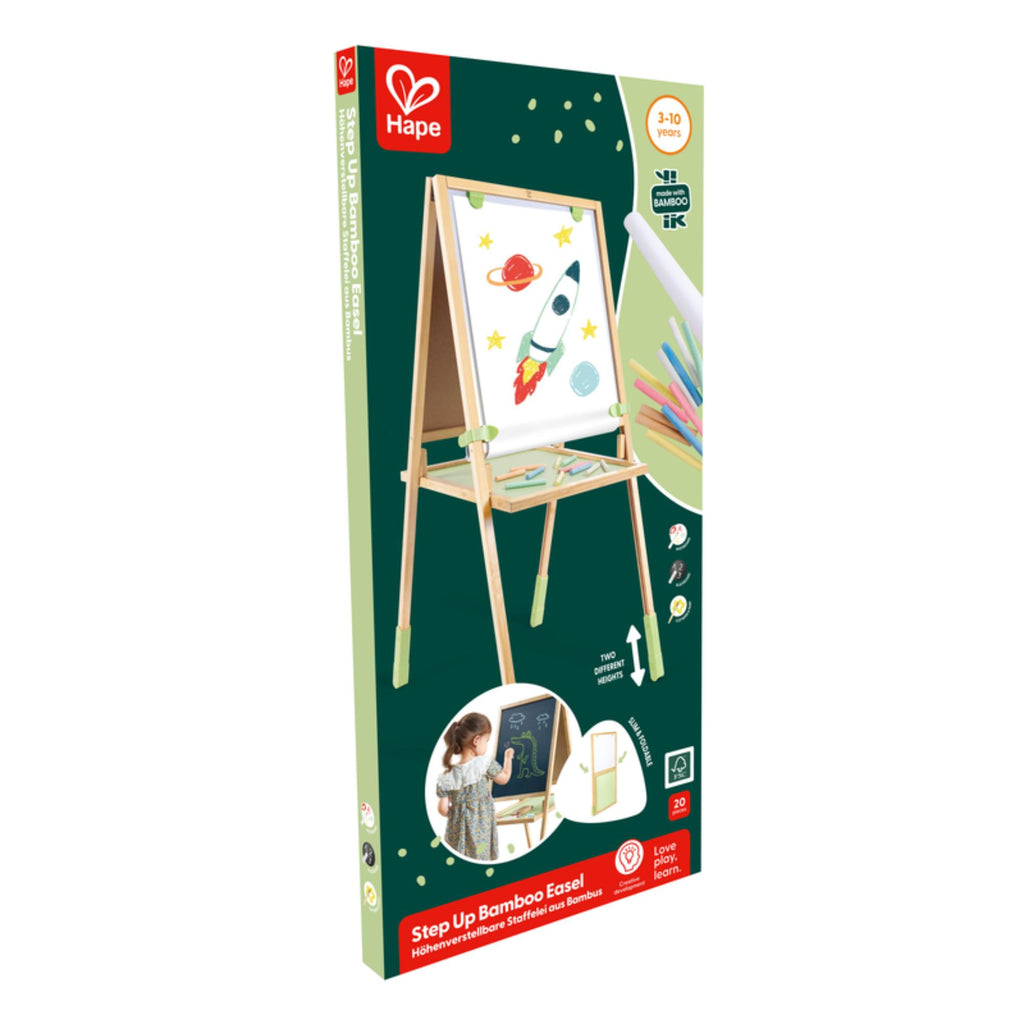 HAPE STEP-UP BAMBOO EASEL – Toyworld Australia