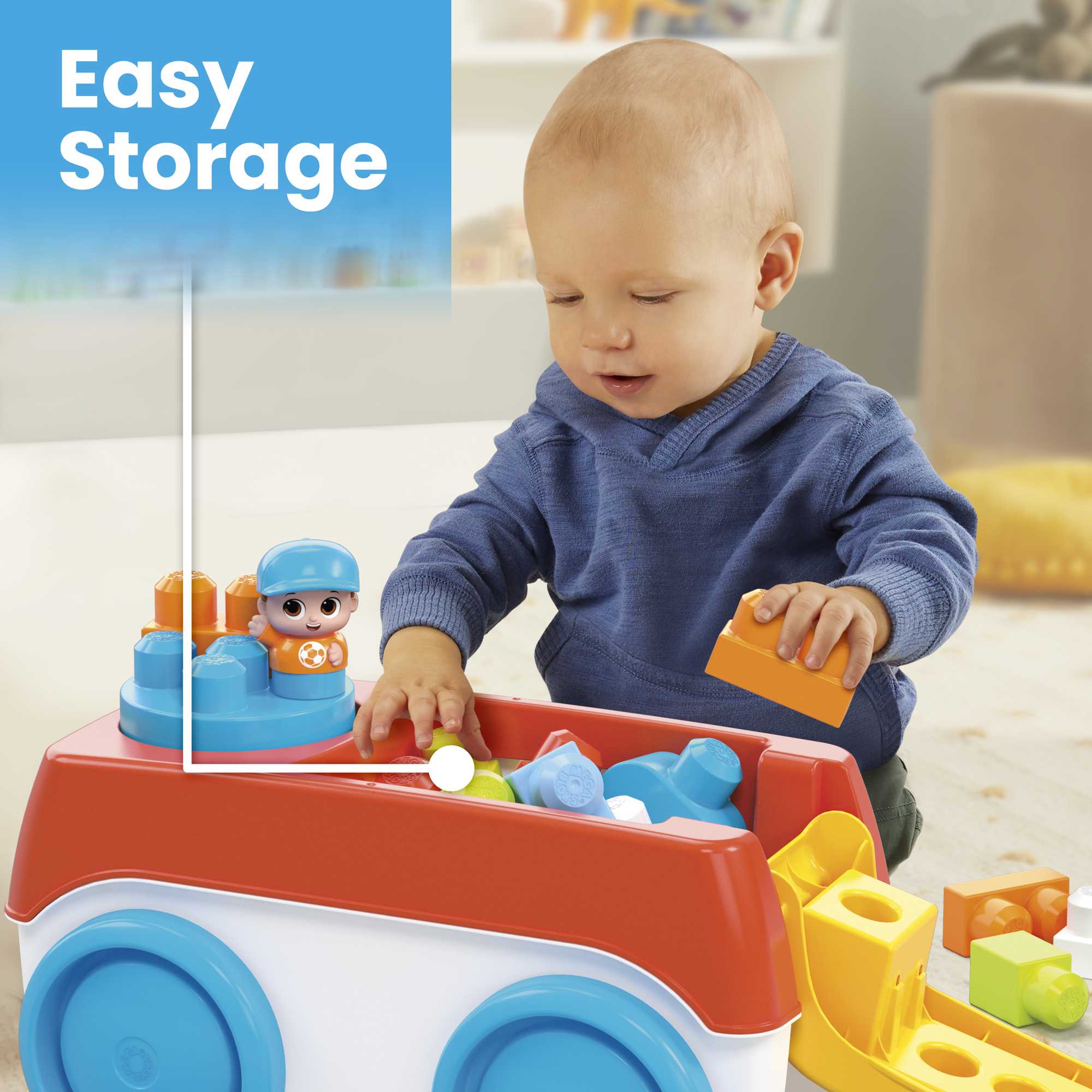 MEGA Bloks Block Spinning Wagon – Toyworld Australia