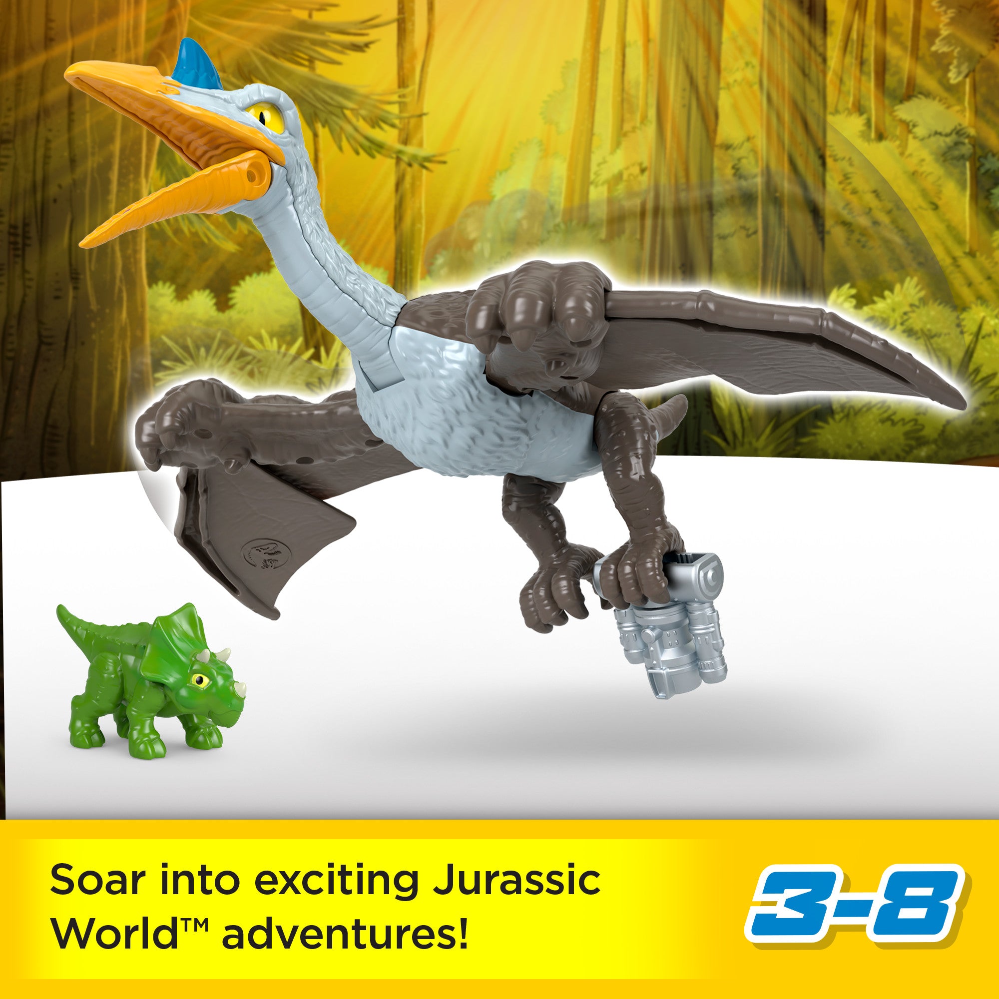 Fisher-Price Jurassic World Imaginext Quetzal – Toyworld Australia