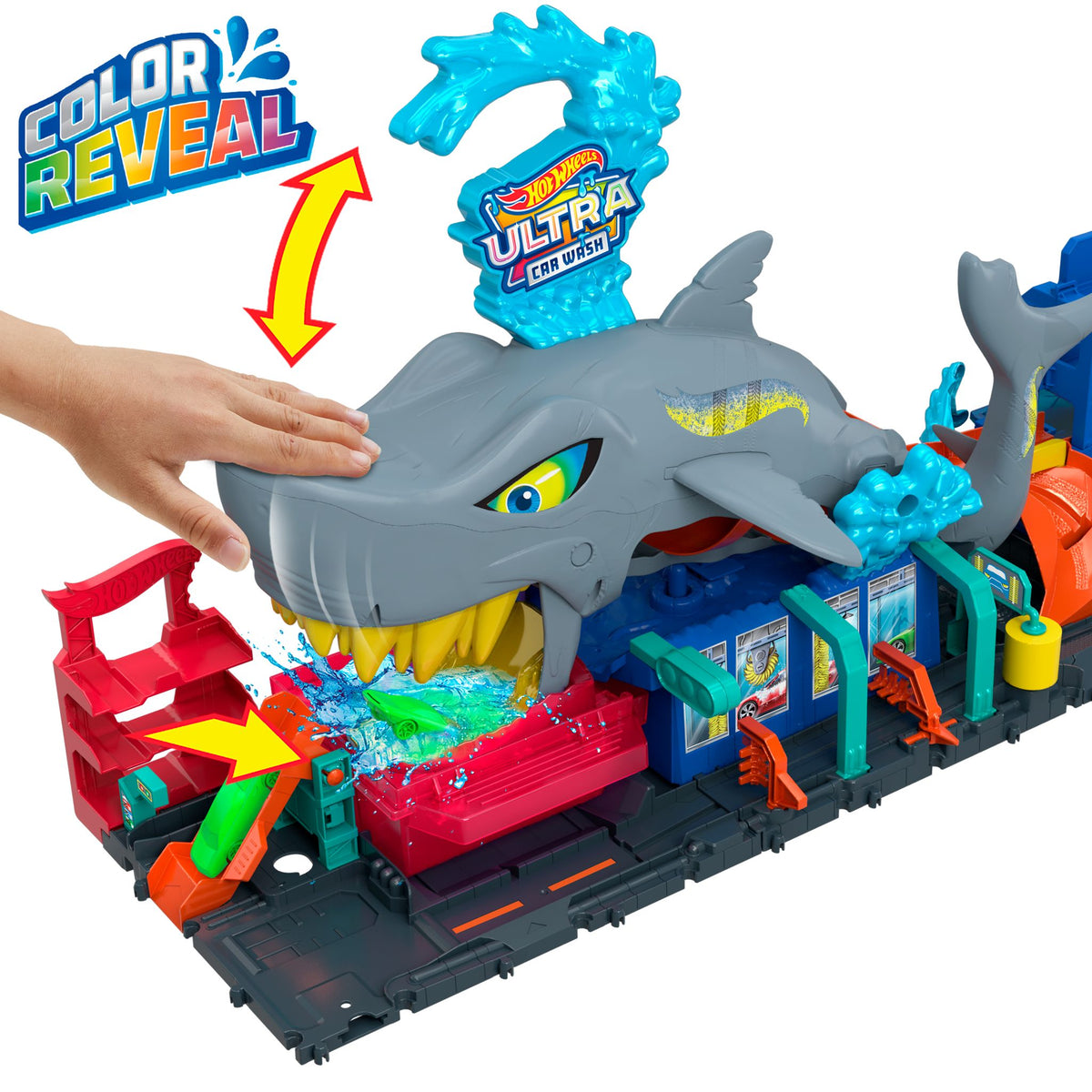 Hot Wheels Ultra Shark Car Wash Playset – Toyworld Australia